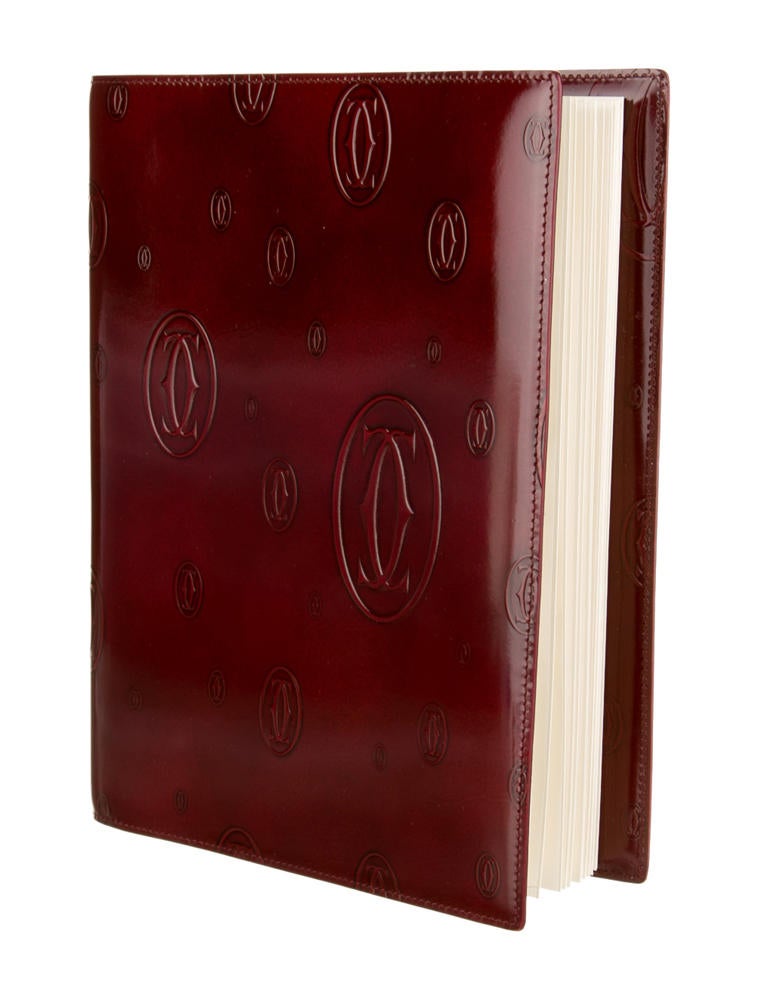 Cartier Notebook - Burgundy - CRT10371 | The RealReal