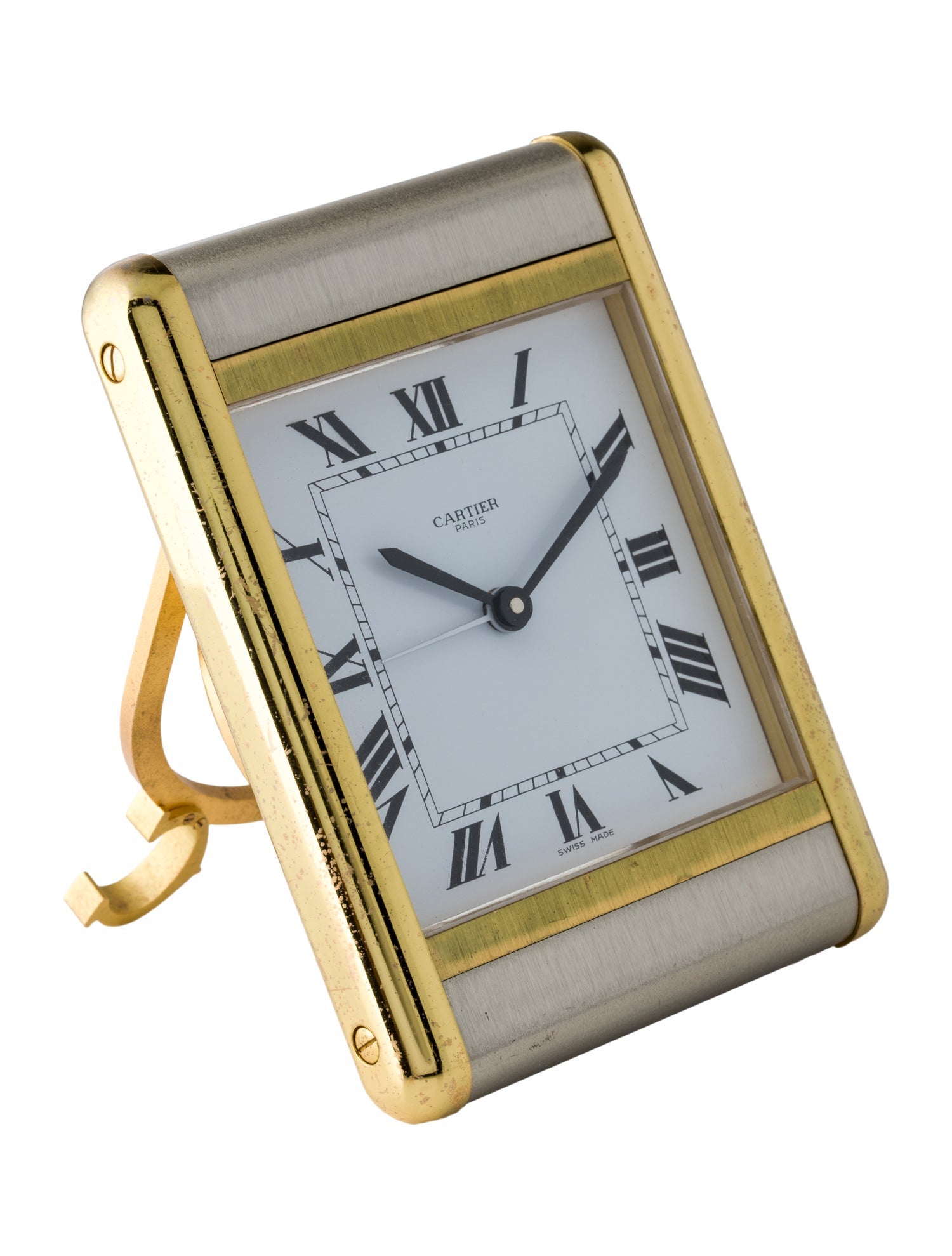 Cartier Tank Desk Clock - Gold Decorative Accents, Decor & Accessories ...