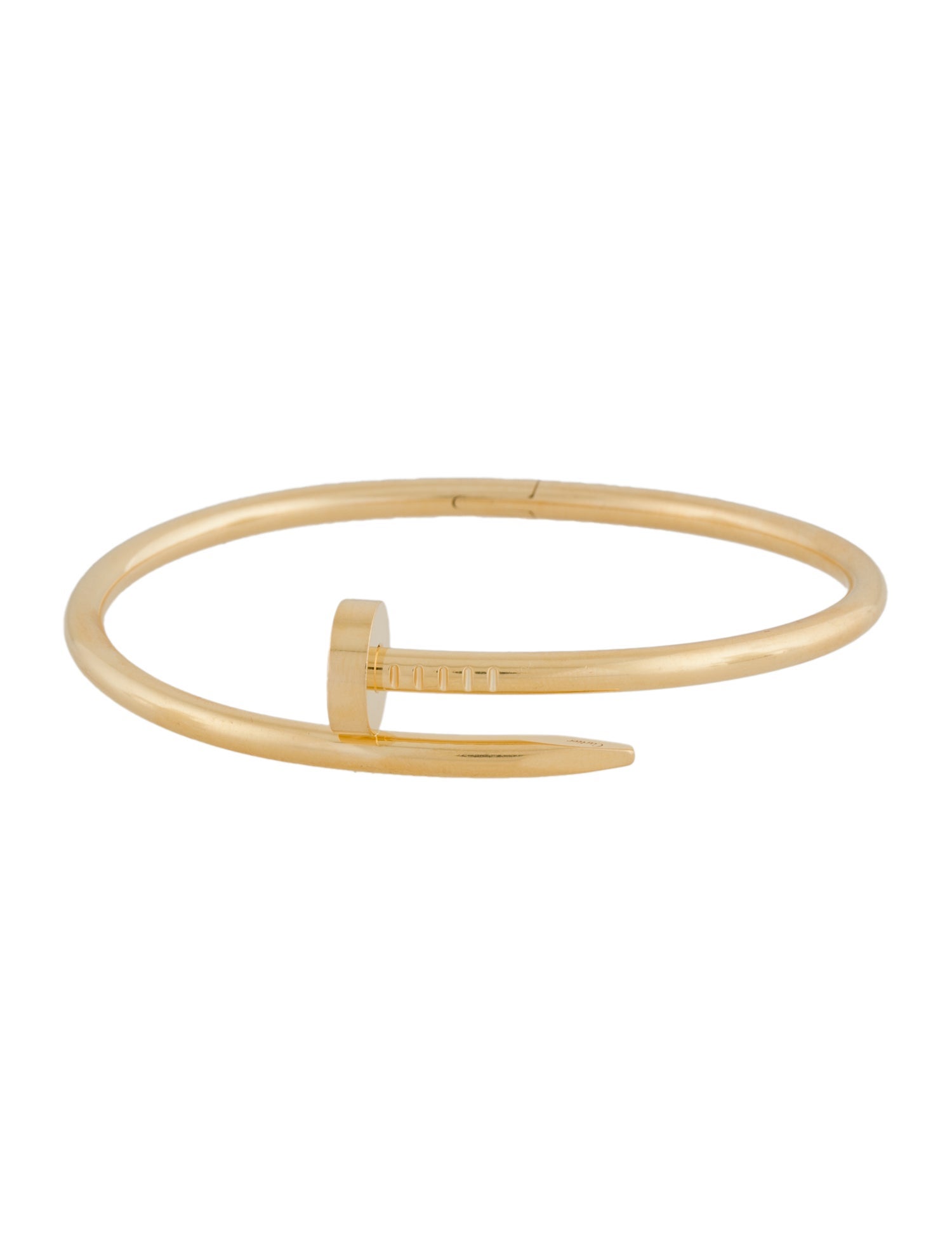 Cartier Juste un Clou Bracelet - 18K Yellow Gold Bangle, Bracelets ...