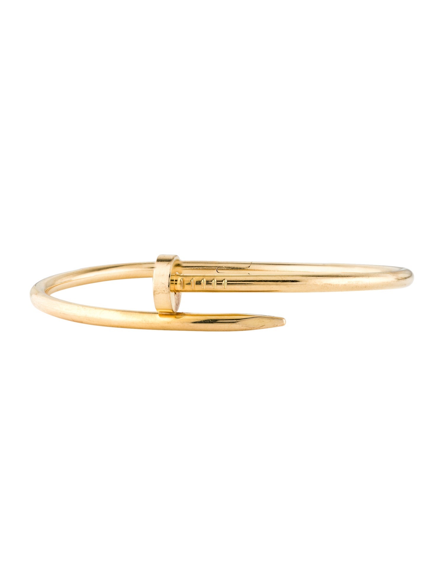 Cartier Juste un Clou Bracelet - 18K Yellow Gold Bangle, Bracelets ...