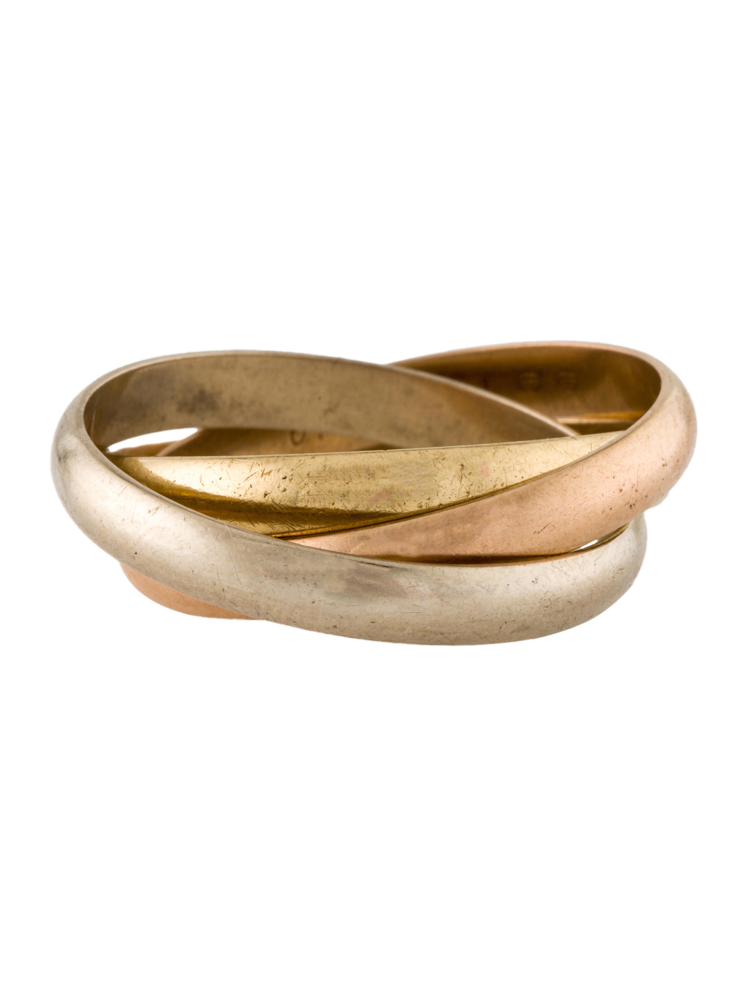 Cartier Vintage Small Trinity Ring - Rolling Ring, Rings - CRT104888 ...