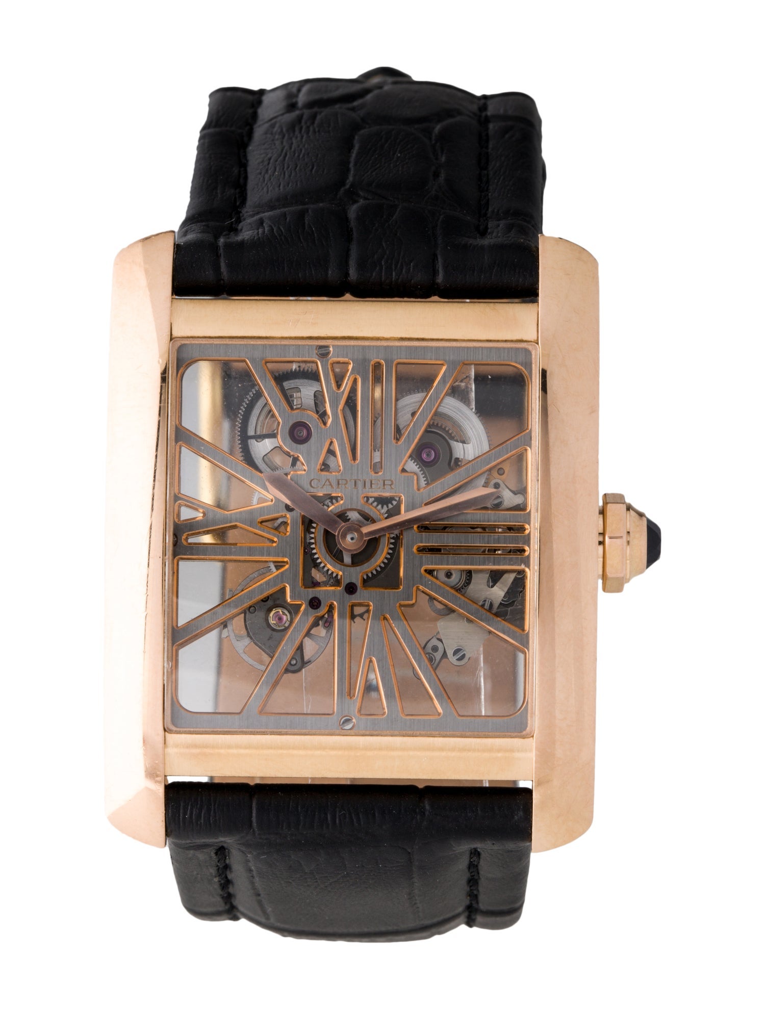 Cartier Tank MC Skeleton Watch - W5310040 | The RealReal