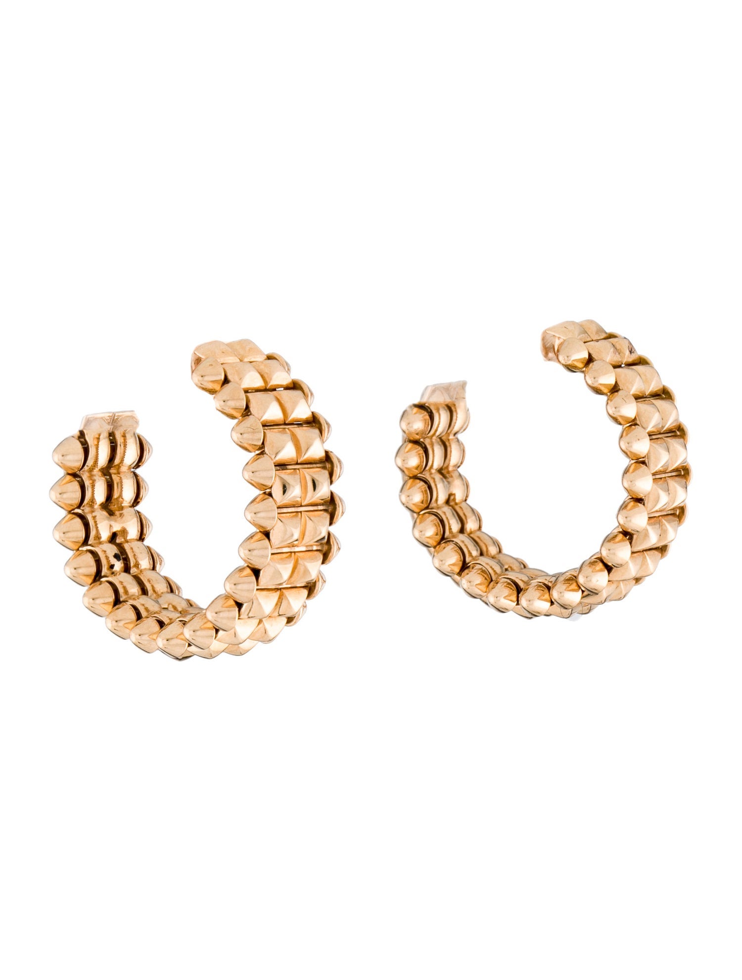 Cartier Clash de Cartier Hoop Earrings, Small Model - 18K Yellow Gold ...