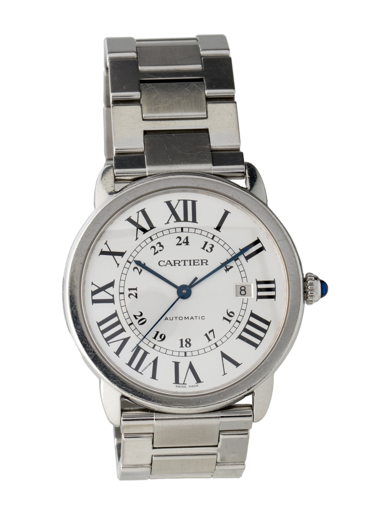 Cartier Tank Ronde Solo de Cartier Watch - 709180SX | The RealReal