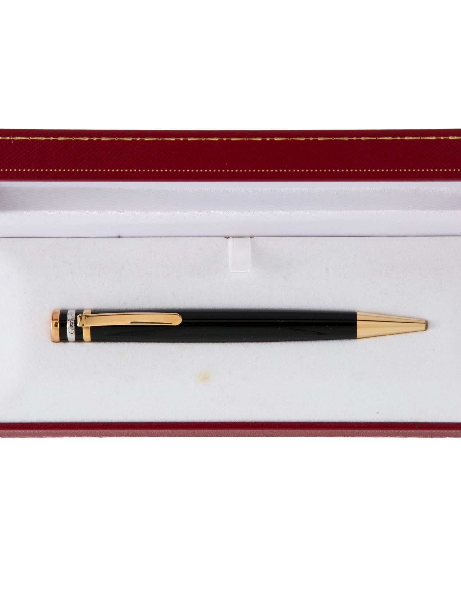 Cartier Trinity de Cartier Ballpoint Pen - Black Books, Stationery ...