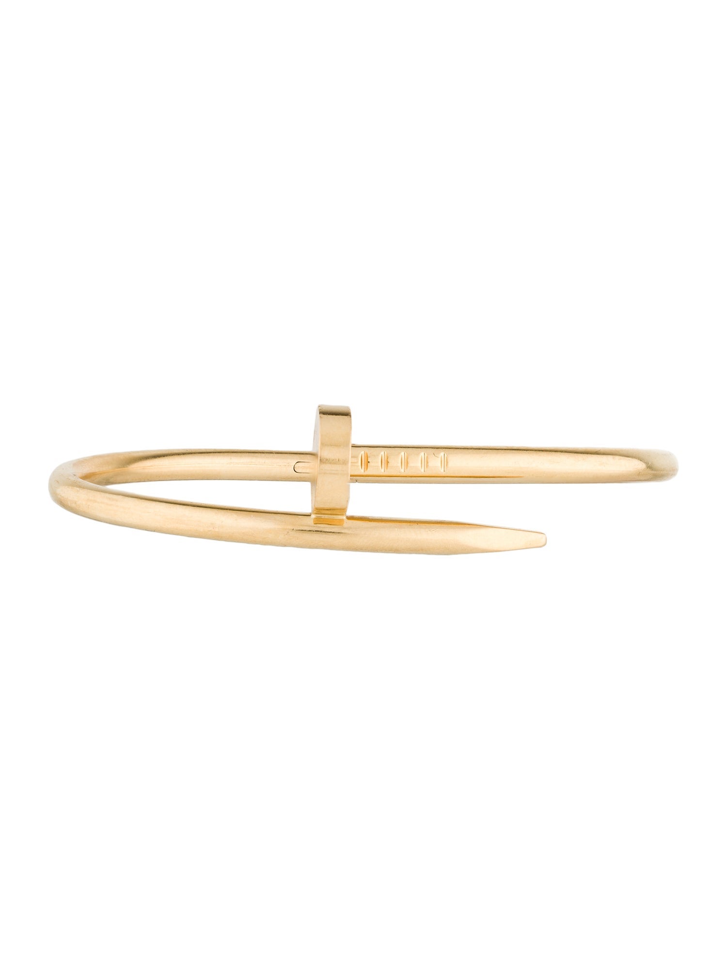 Cartier Juste un Clou Bracelet - 18K Yellow Gold Bangle, Bracelets ...
