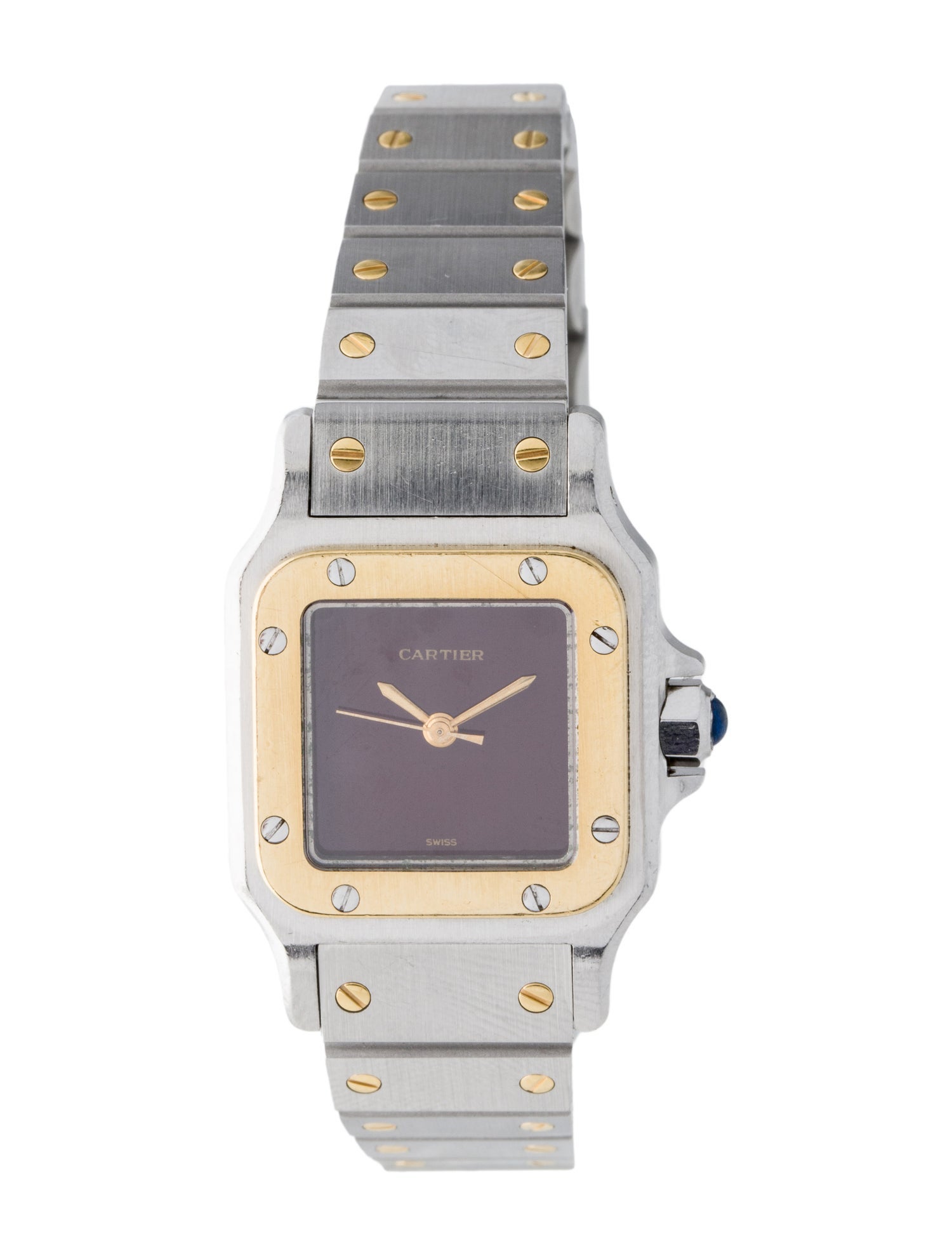 Cartier Santos Octagon Watch - 187903 | The RealReal