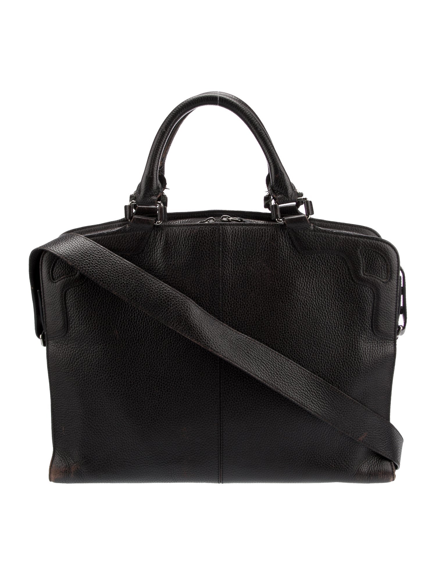 Cartier Leather Briefcase - Black Briefcases, Bags - CRT106424 | The ...