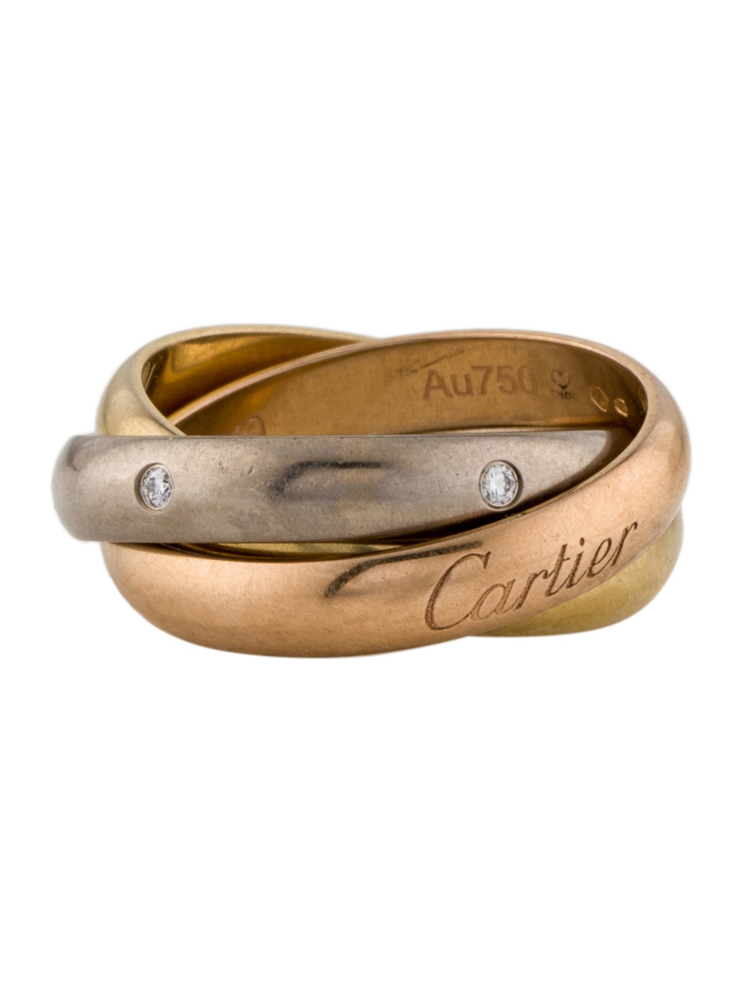 cartier trinity ring On Sale - Authenticated Resale | The RealReal
