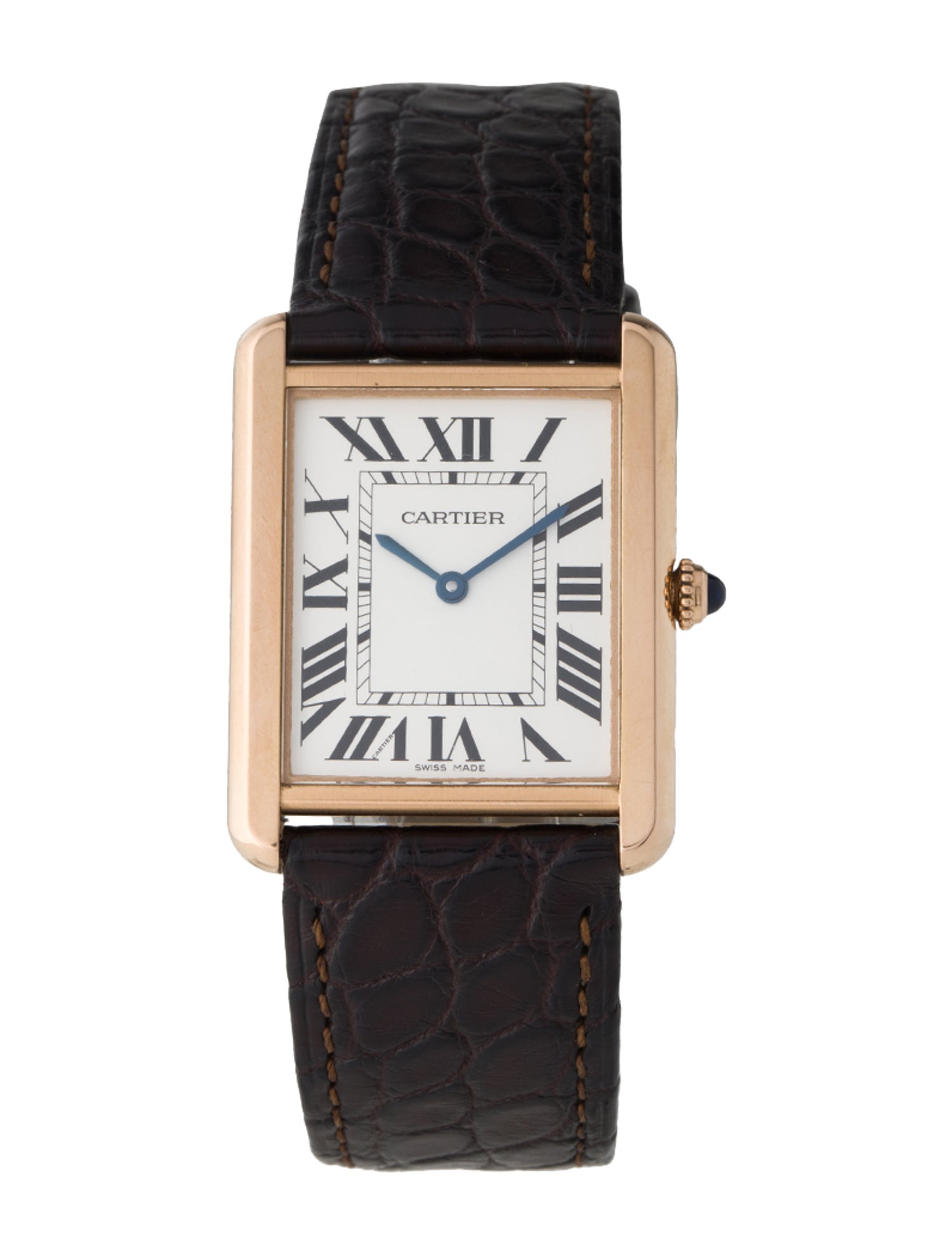 Cartier Tank Solo Watch - W5200004 | The RealReal