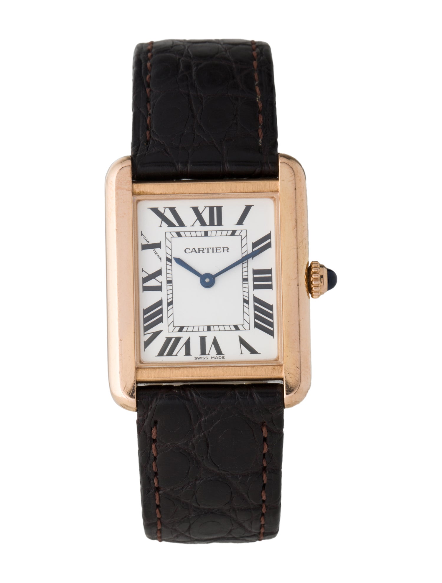Cartier Must de Cartier Tank Watch - 2415 | The RealReal