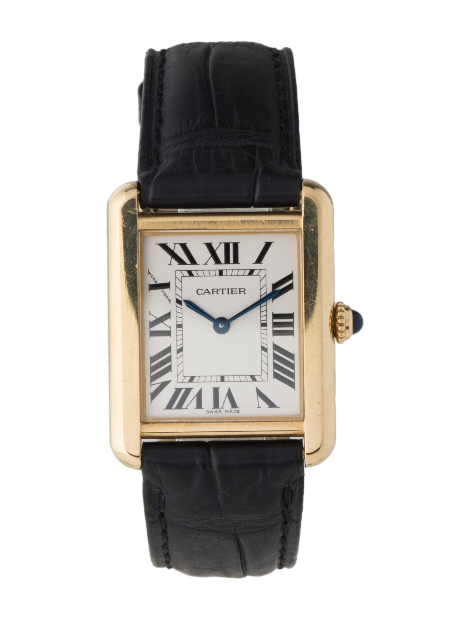 Cartier Must de Cartier Tank Watch - 681066 | The RealReal