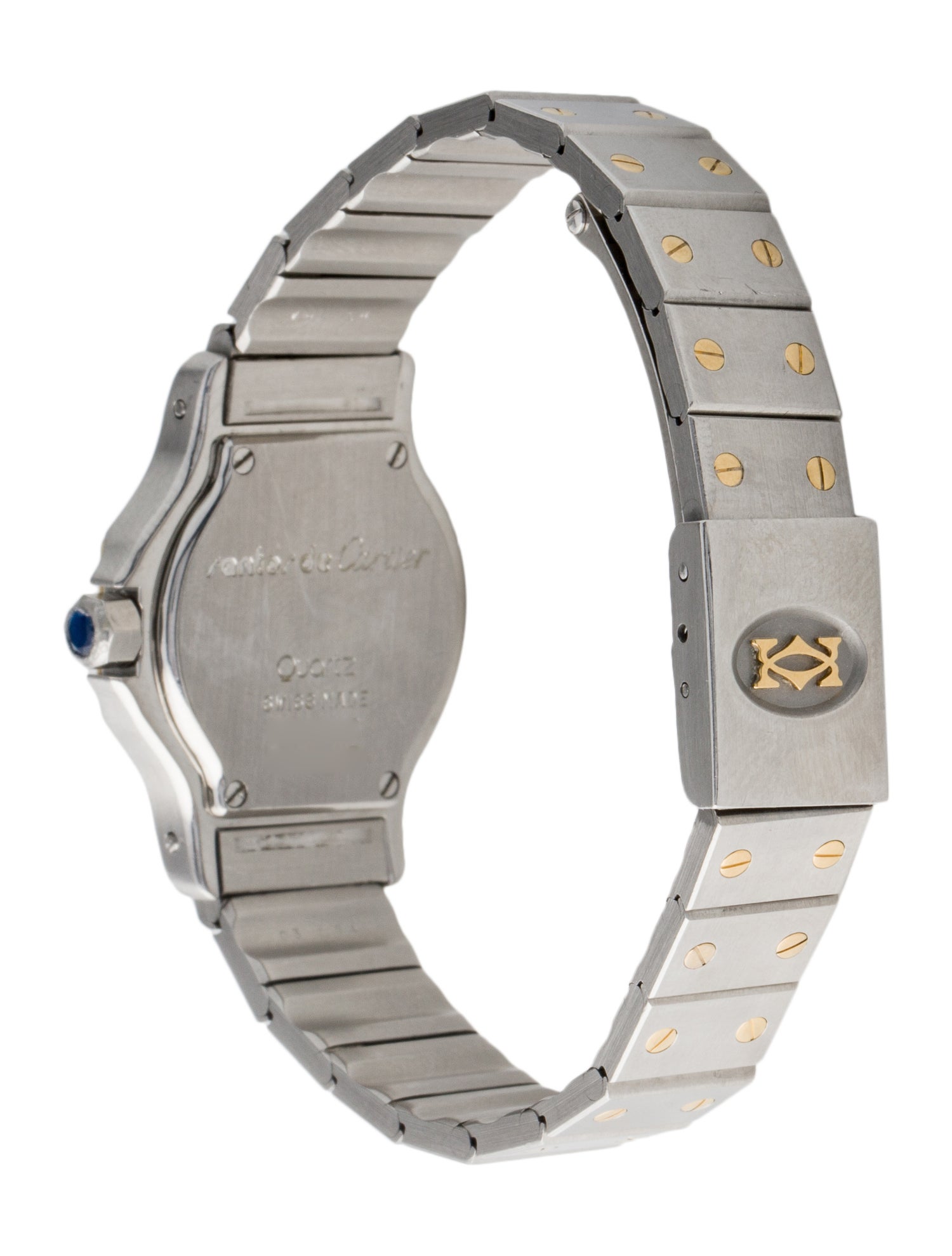 Cartier Santos Octagon Watch - AC9.80GR | The RealReal