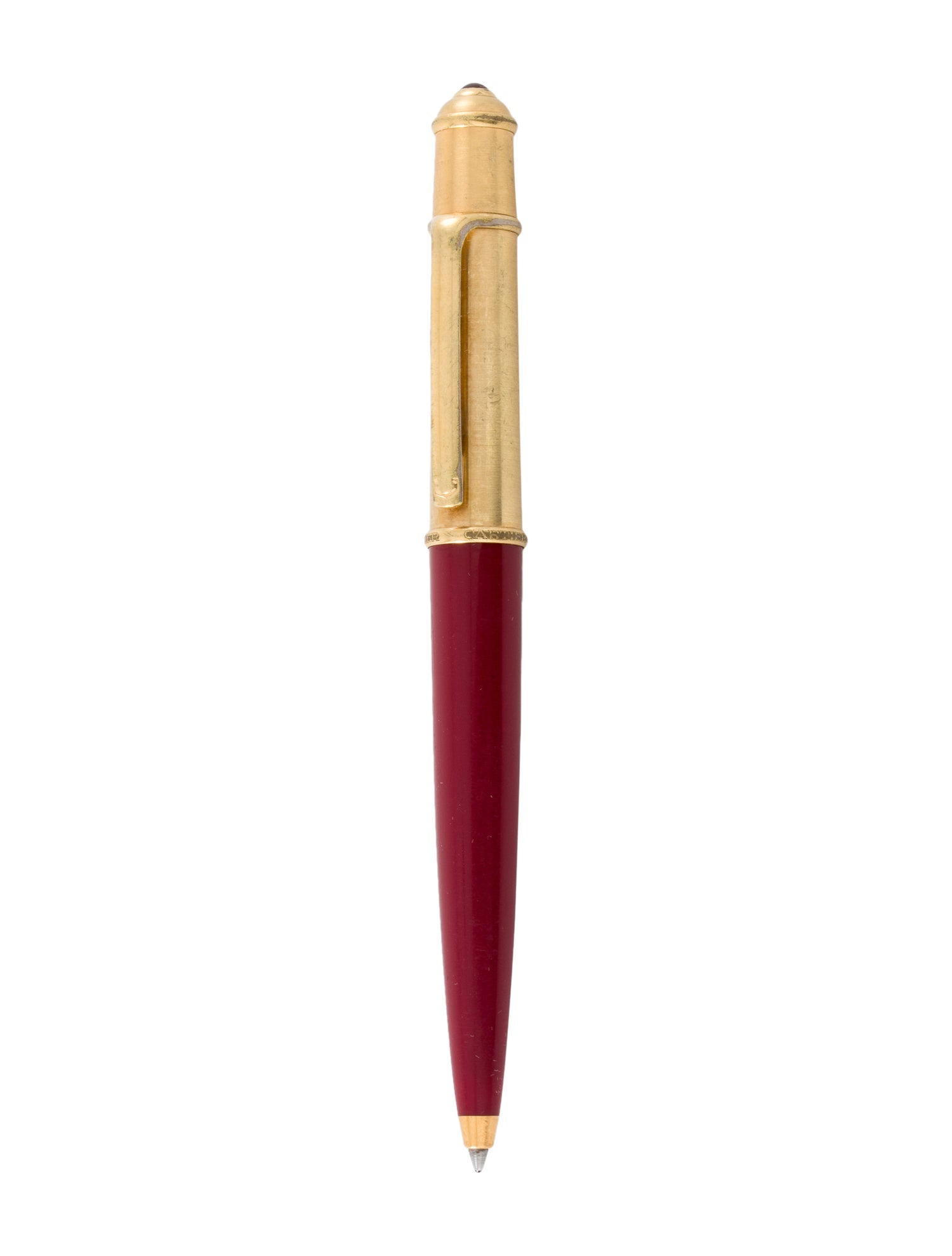 Cartier Diabolo de Cartier Ballpoint Pen - Burgundy Books, Stationery ...