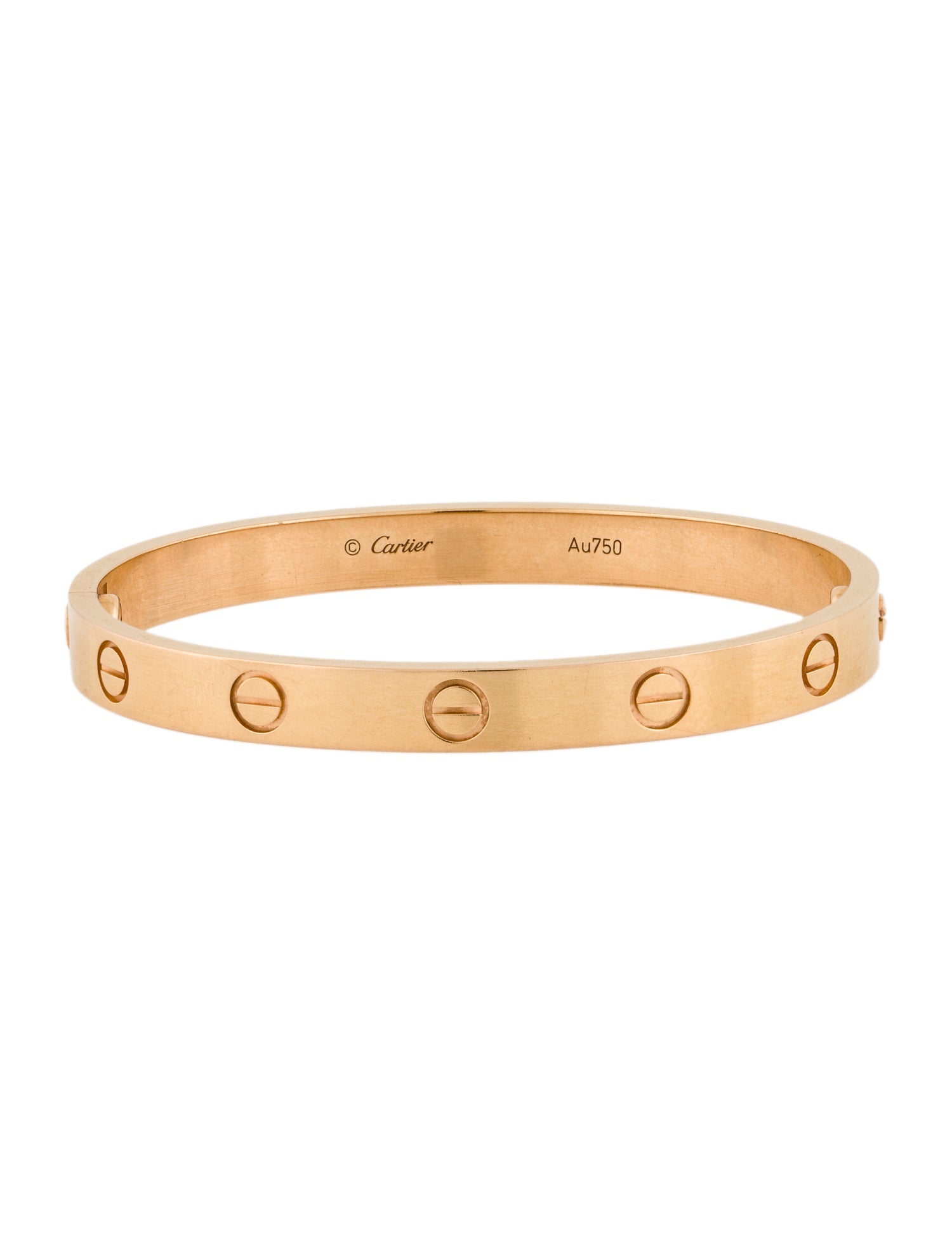 Cartier LOVE Bracelet Small Model - 18K Yellow Gold Bangle, Bracelets ...
