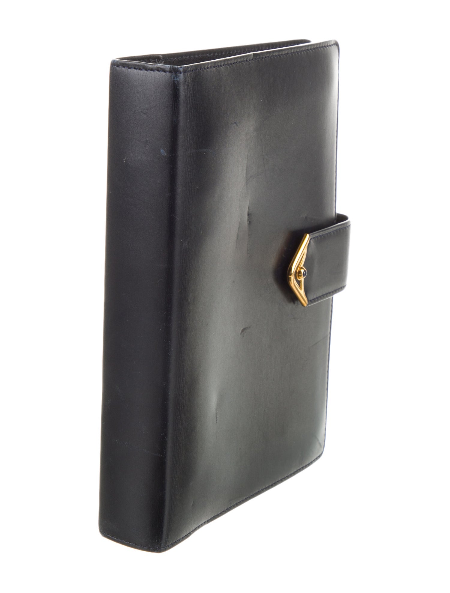 Louis Vuitton Monogram Satin Mini Agenda Cover - Black Books ...