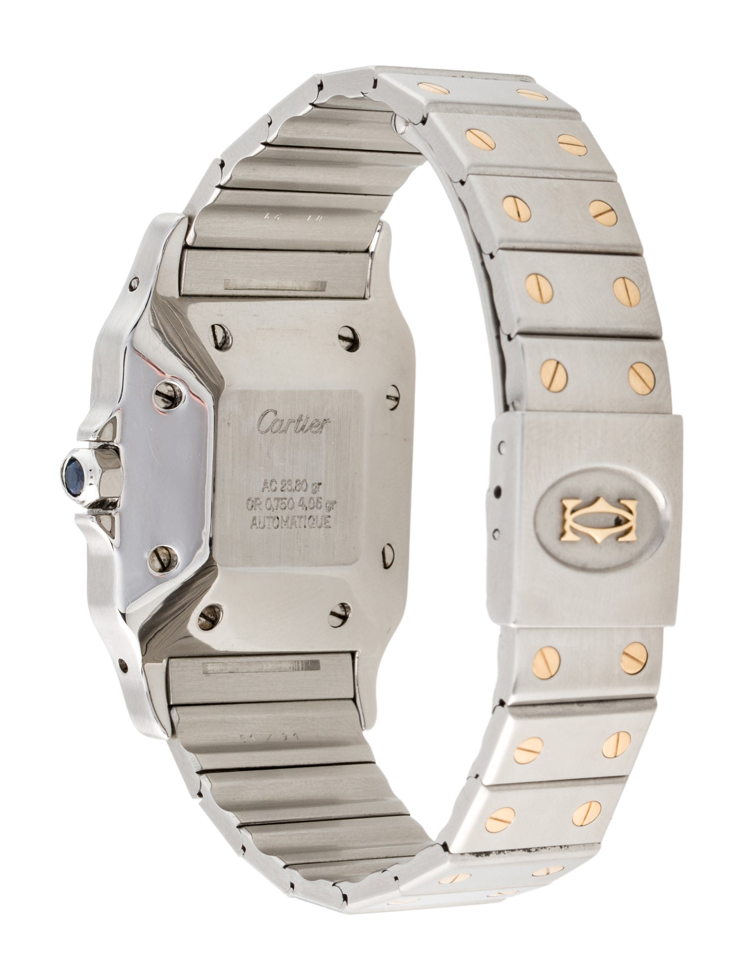 Cartier Santos de Cartier Carrée Watch - 0902 | The RealReal