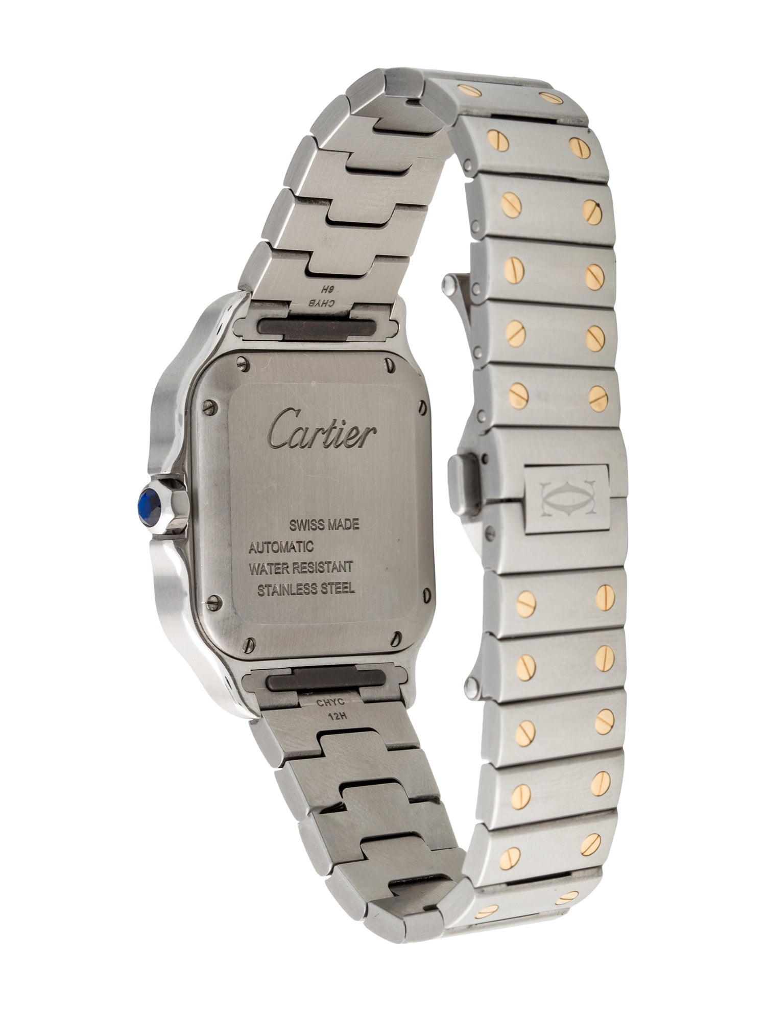 Cartier Santos de Cartier Galbée Watch - 819902 | The RealReal