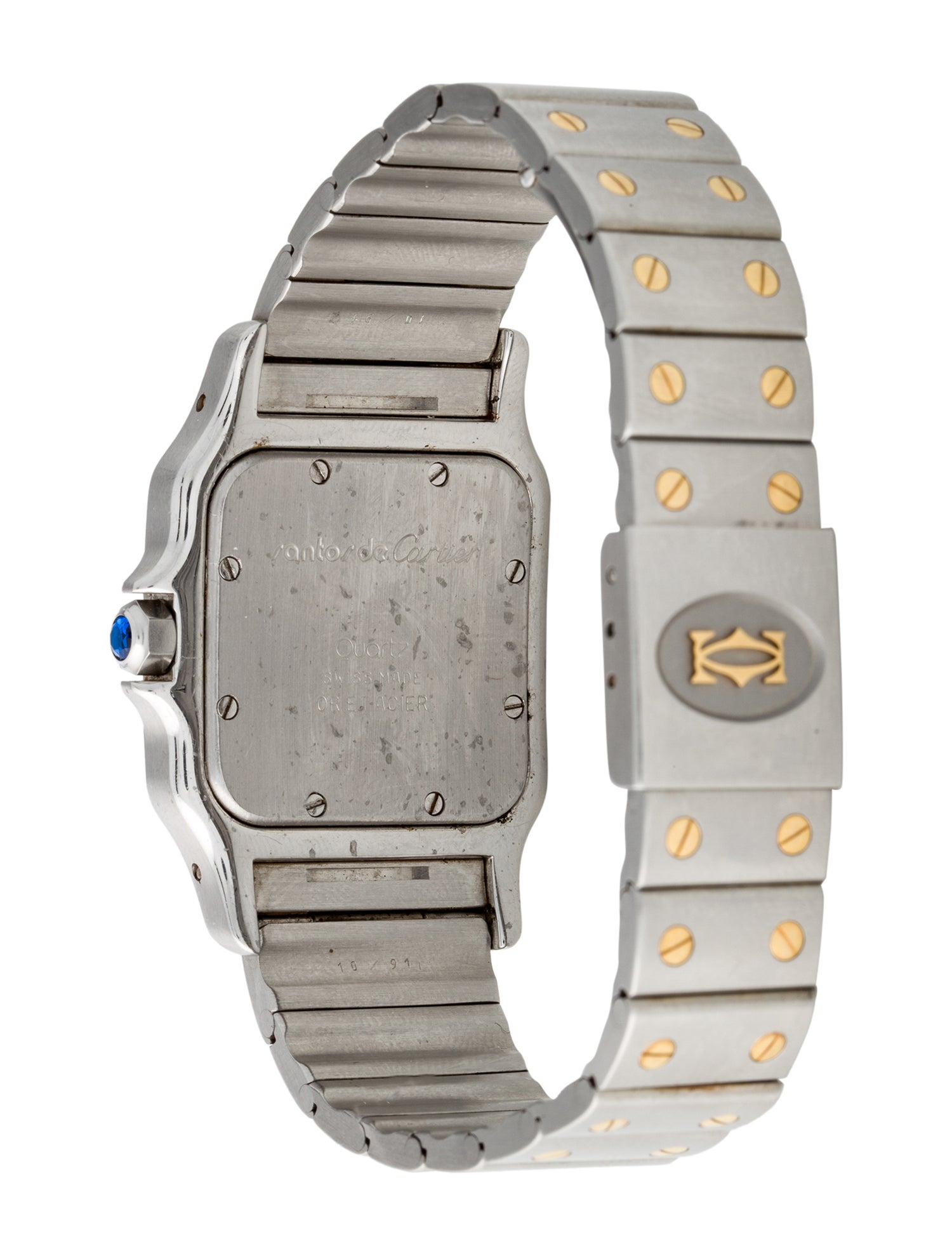 Cartier Santos Octagon Watch - 187903 | The RealReal