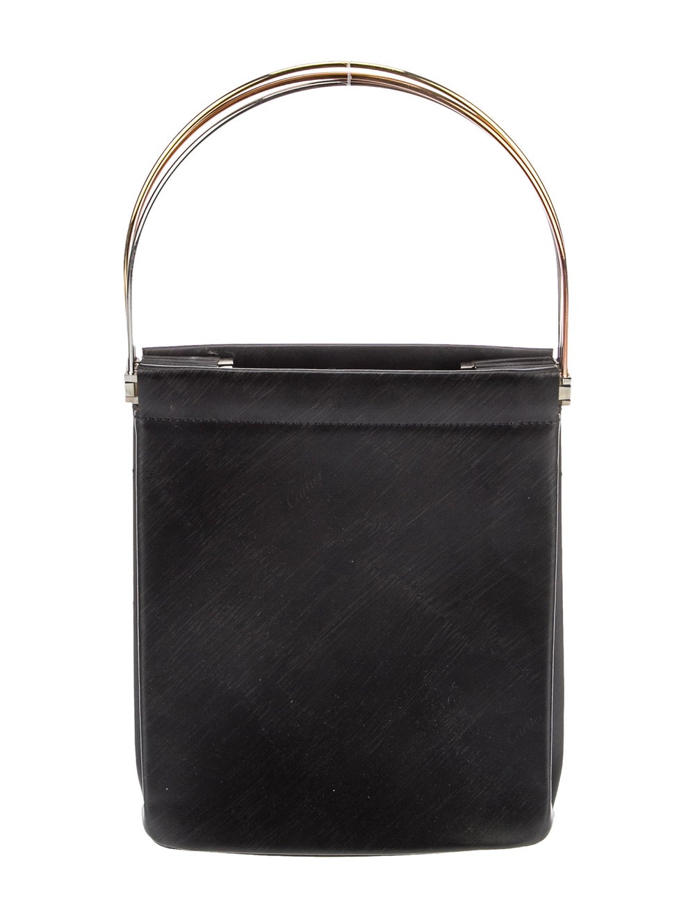 Cartier Printed Leather Trinity Handle Bag - Gem