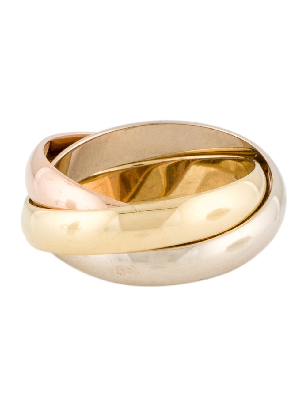 Cartier Vintage Les Must® de Cartier Trinity Ring - 18K Yellow Gold ...