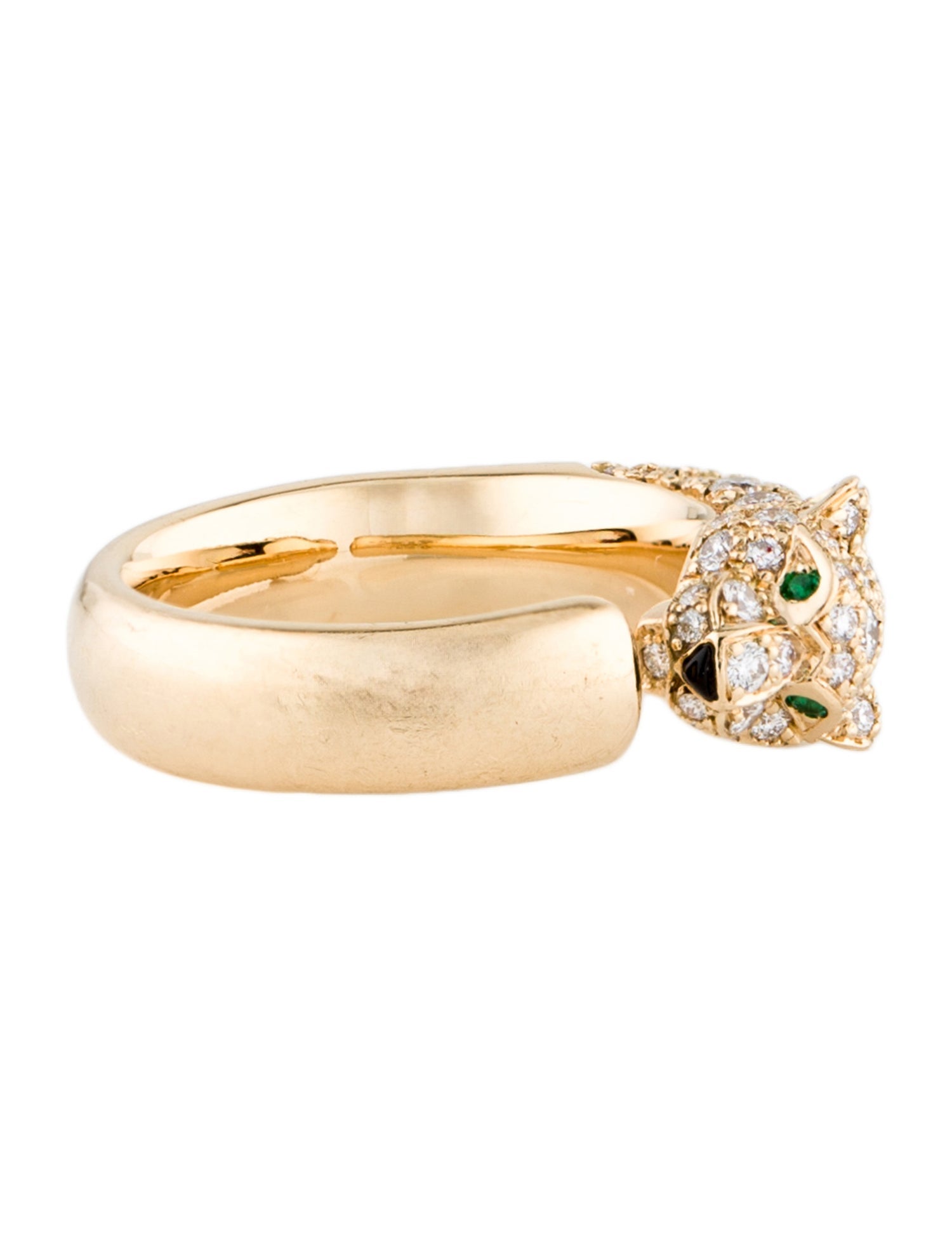 Cartier Panthére De Cartier Ring - 18K Yellow Gold Band, Rings ...