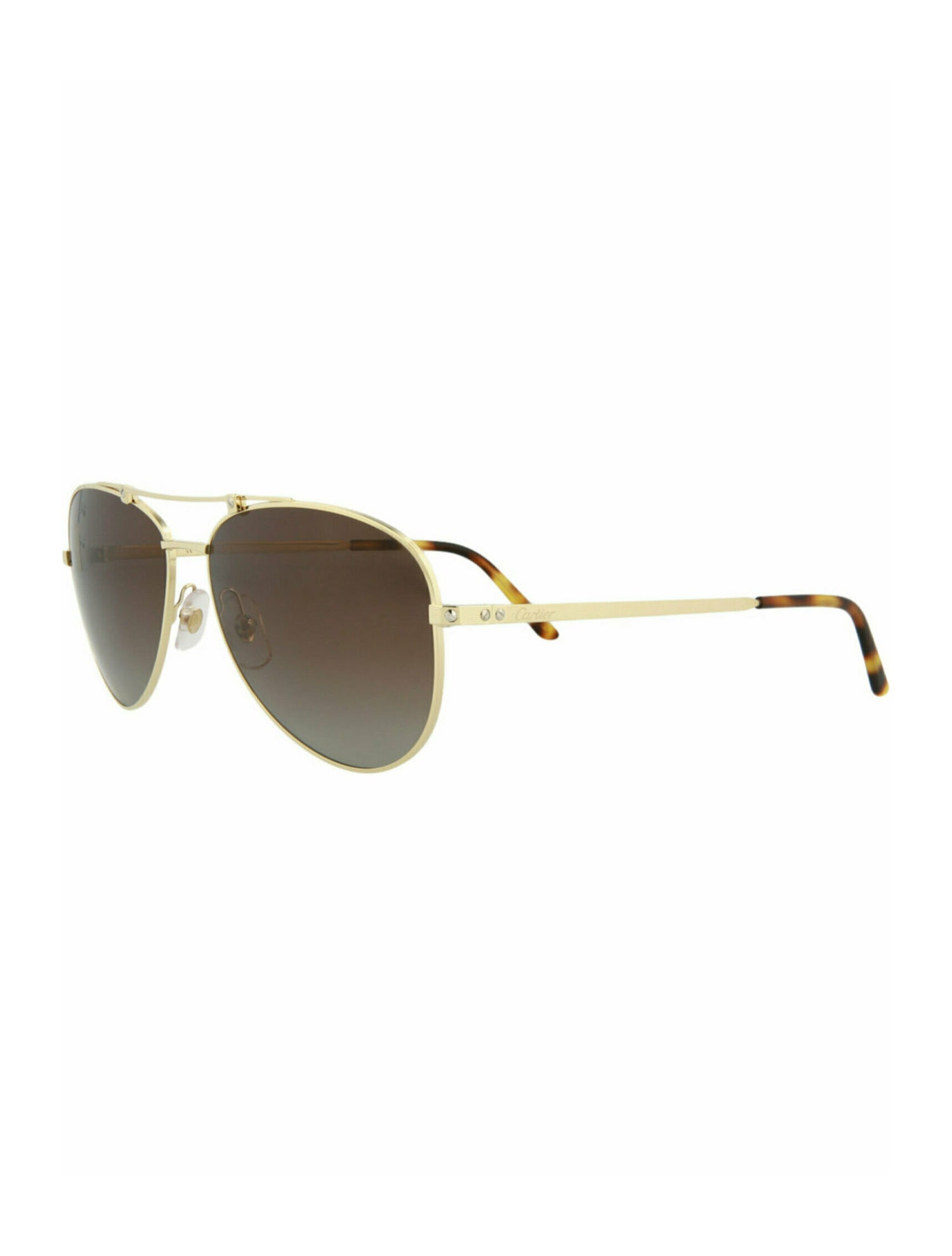 Cartier Solid Sunglasses w/ Tags - Gold Sunglasses, Accessories ...