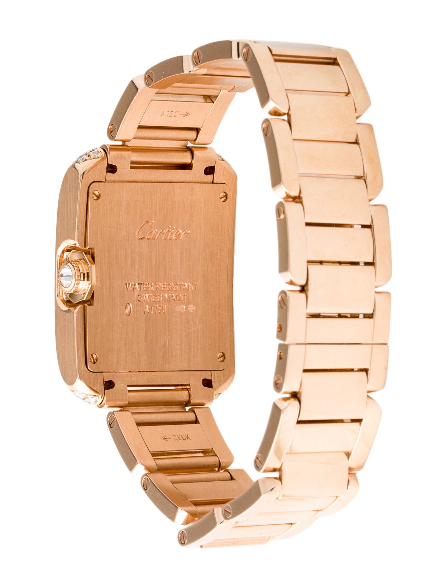 Cartier Tank Américaine Chronoflex Watch - W26011K2 | The RealReal