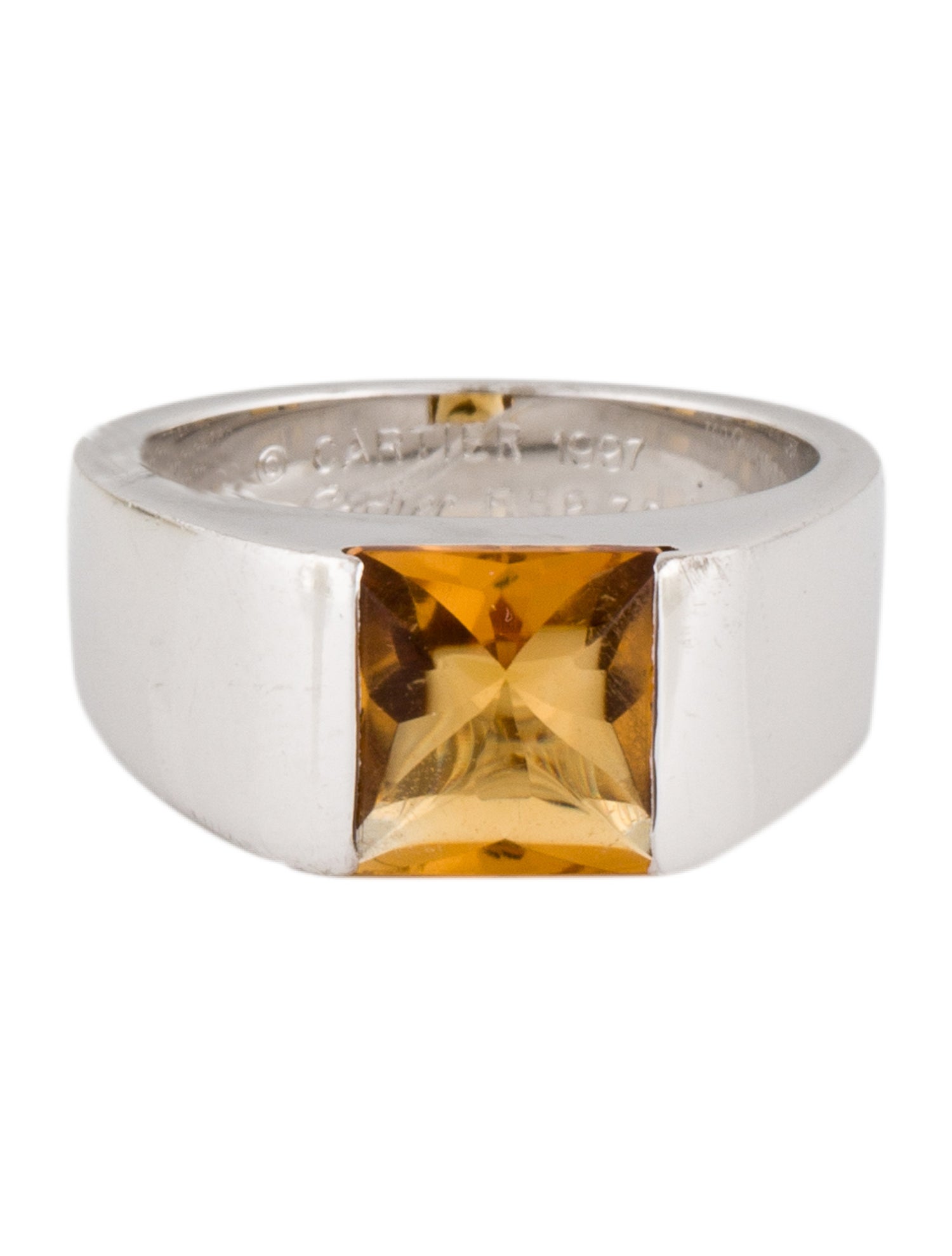 Cartier Vintage Les Must de Cartier Trinity Ring - 18K Yellow Gold ...