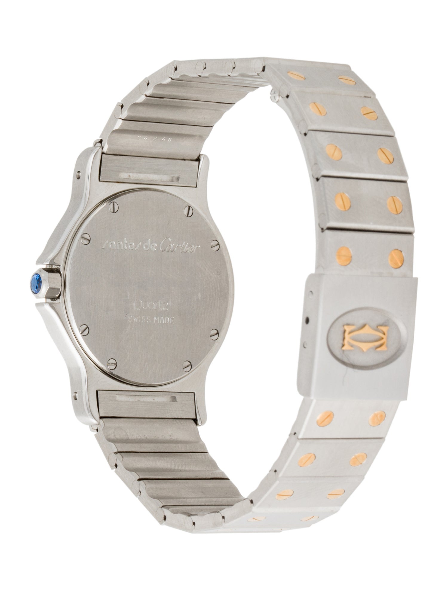 Cartier Santos Octagon Watch - 187902 | The RealReal