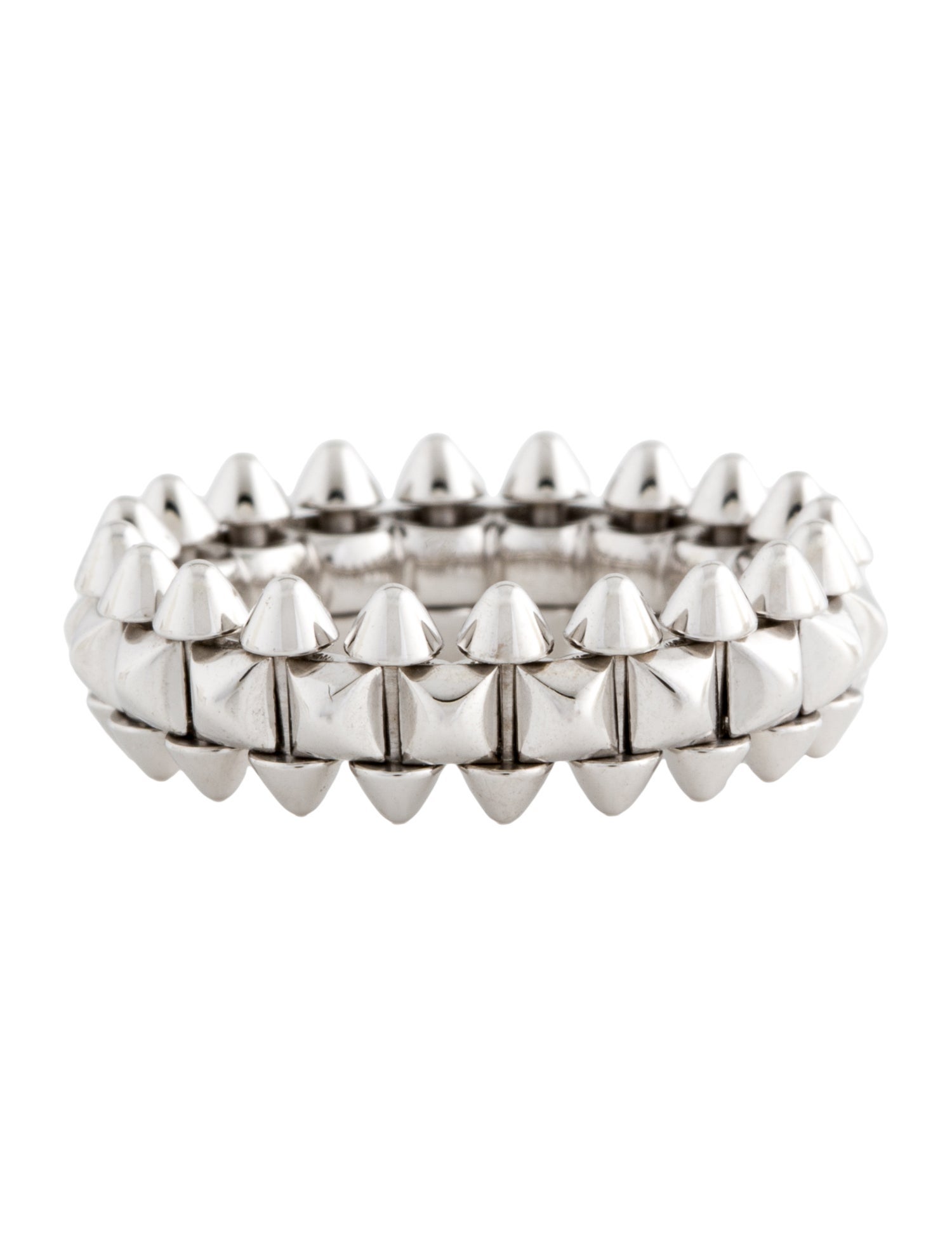 Cartier Small Model Clash de Cartier Ring - Rhodium-Plated 18K White ...