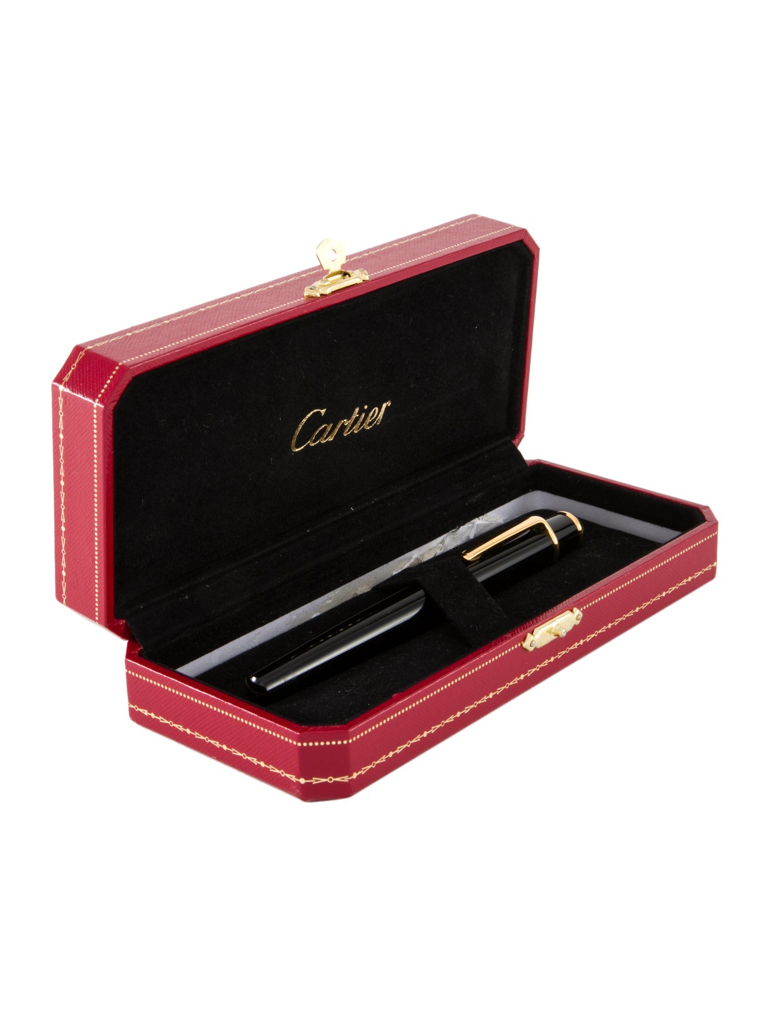 Cartier Diabolo de Cartier Fountain Pen - Black Books, Stationery ...