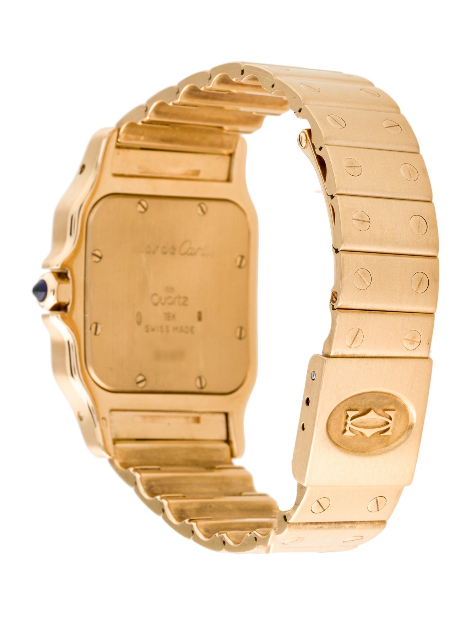 Cartier Santos de Cartier Chronograph Watch - W2SA0008 | The RealReal