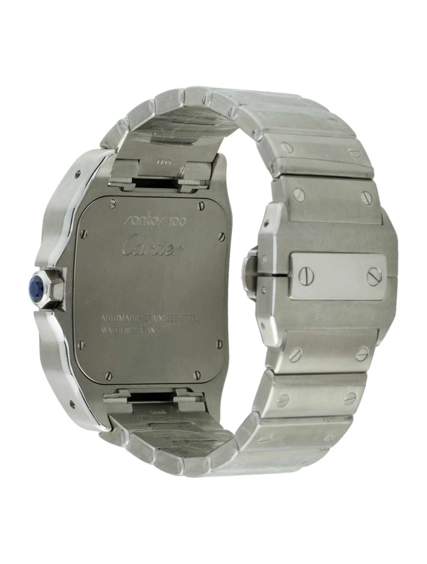 Cartier Santos de Cartier Skeleton Watch - WHSA0028 | The RealReal