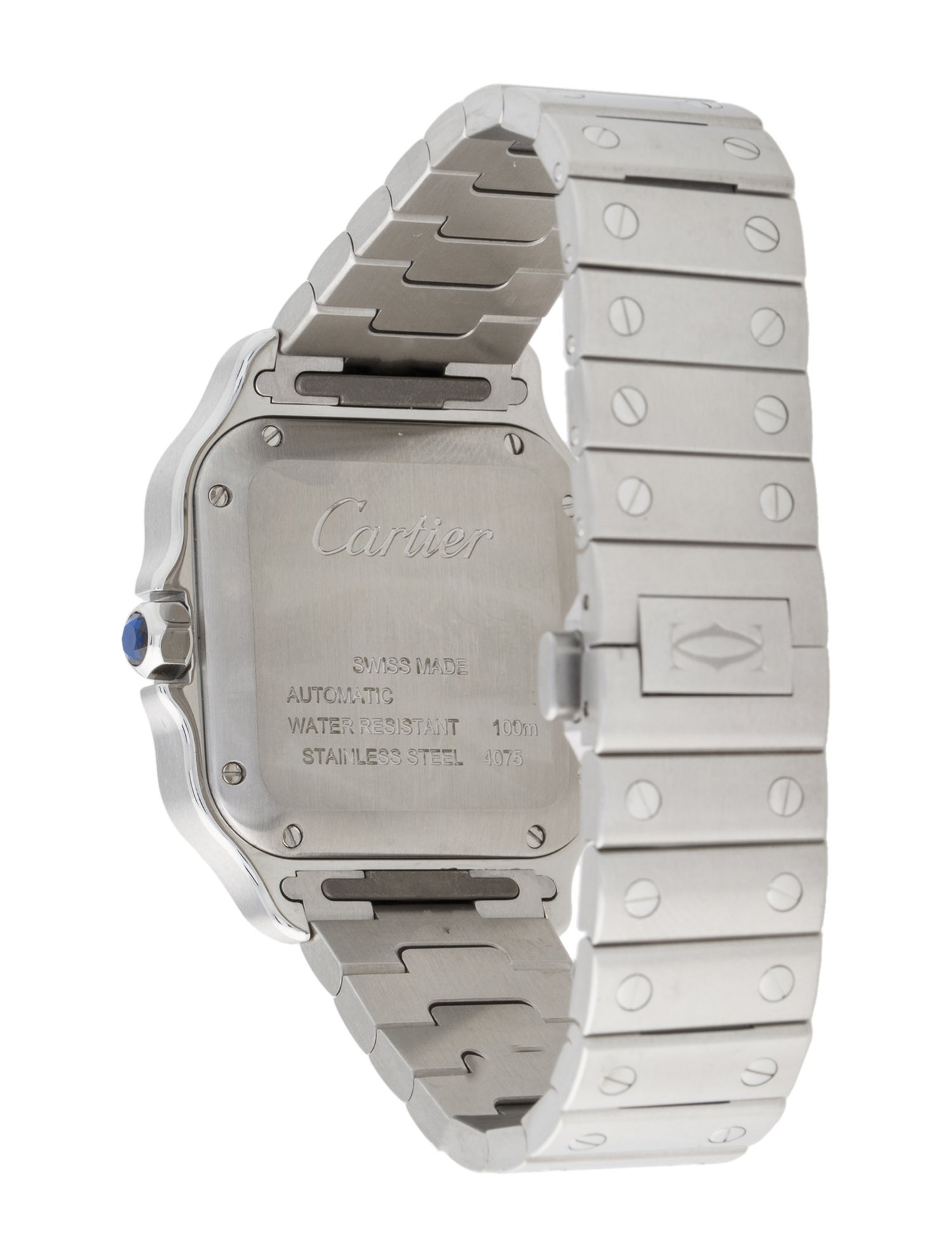 Cartier Santos Galbée Chronograph Watch - 2425 | The RealReal