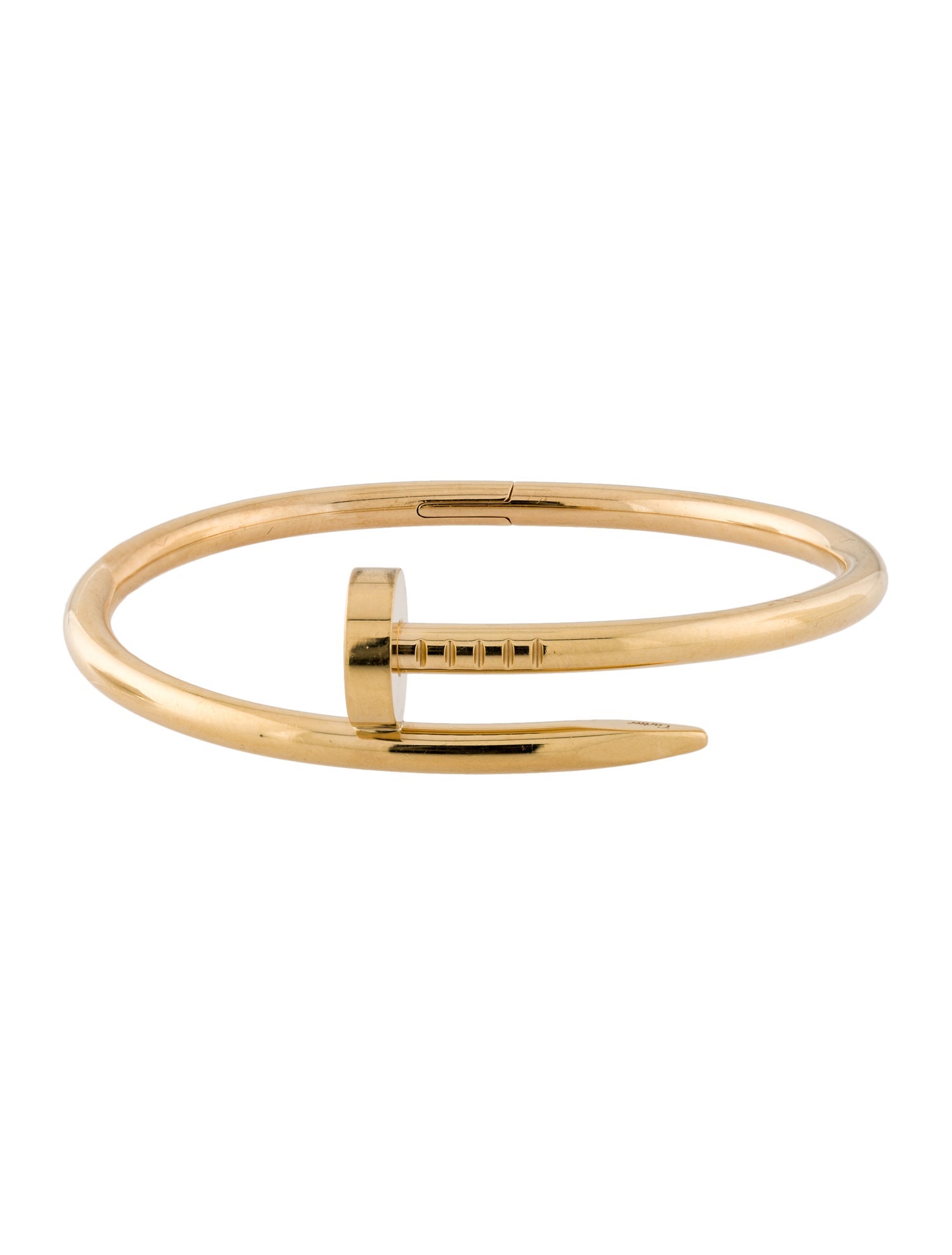 Cartier Juste un Clou Bracelet - 18K Yellow Gold Bangle, Bracelets ...