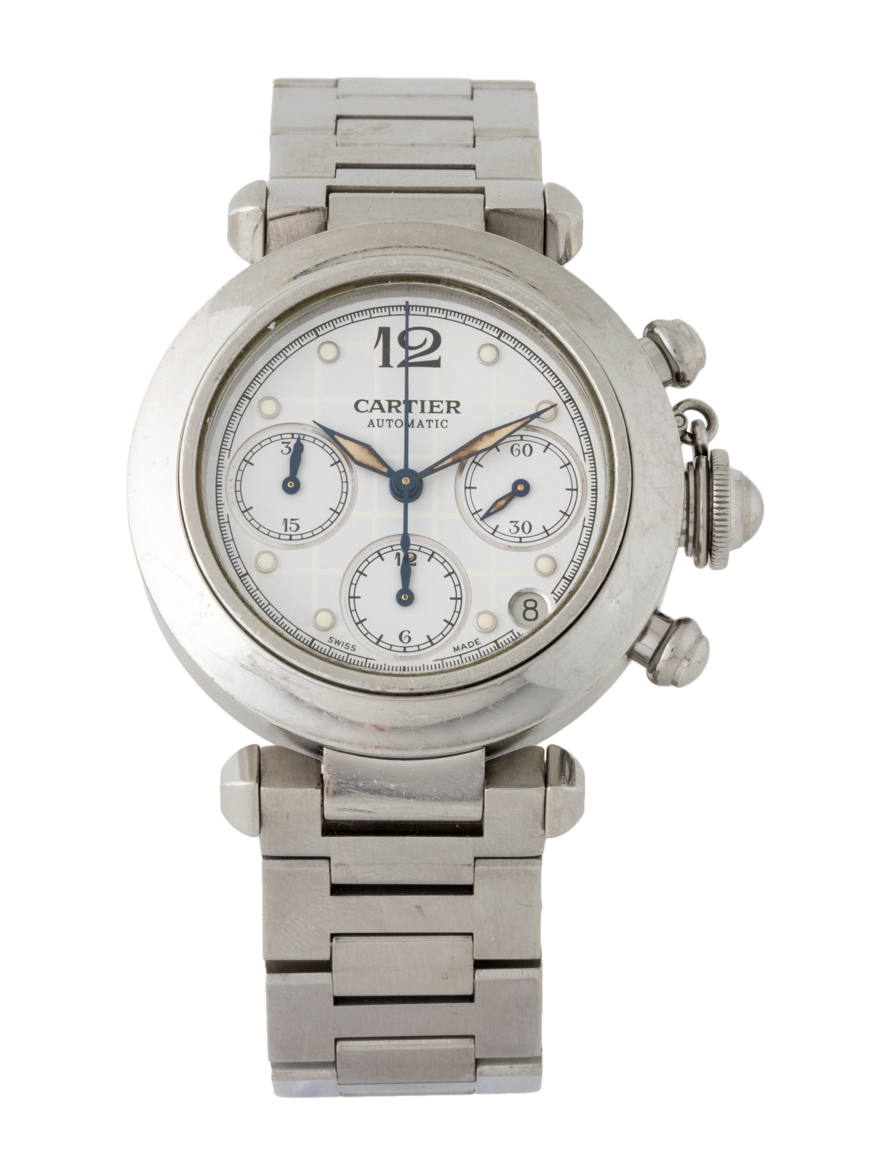 Cartier Pasha C de Cartier Watch - 2412 | The RealReal