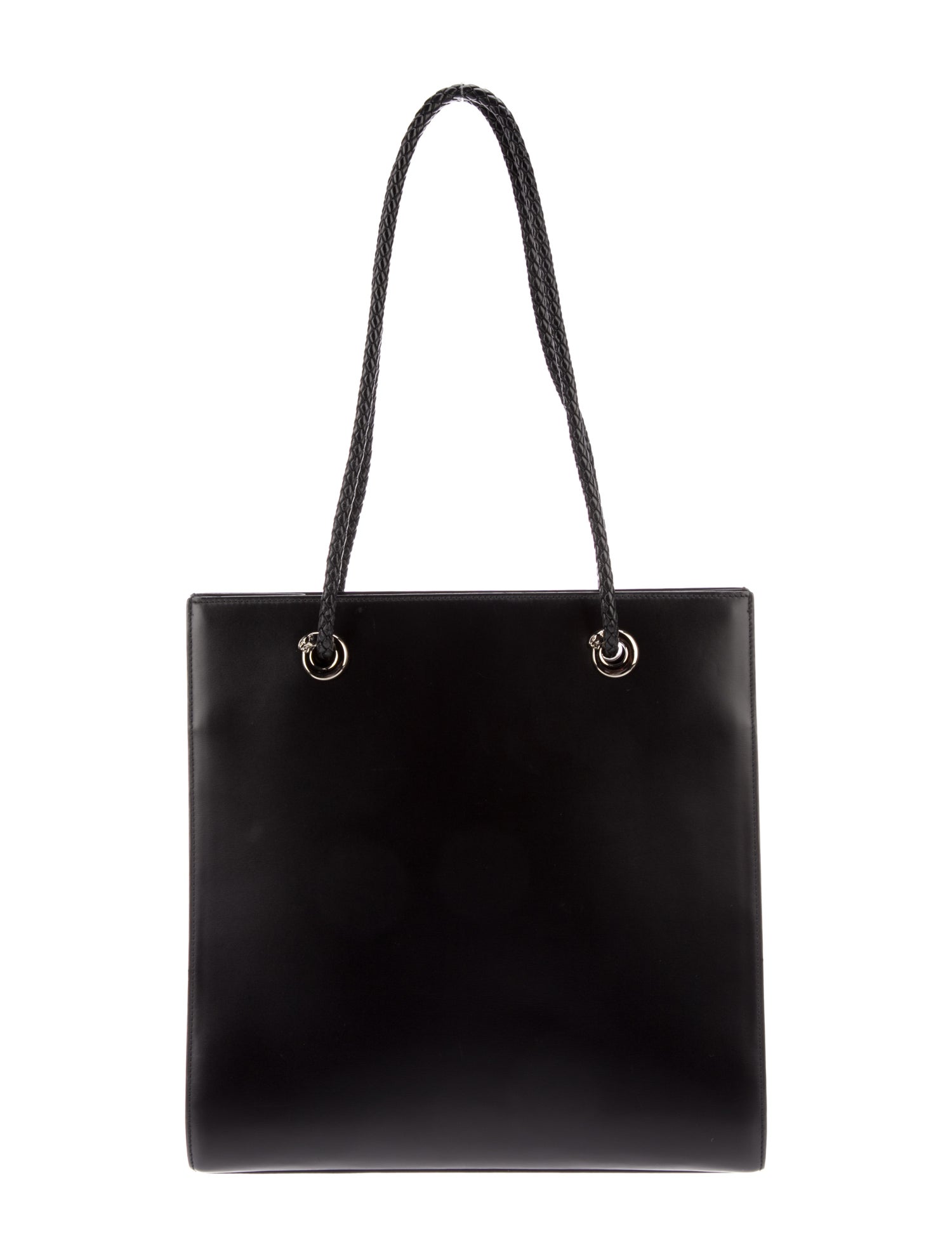 Cartier Leather Tote Bag - Black Totes, Handbags - CRT113990 | The RealReal