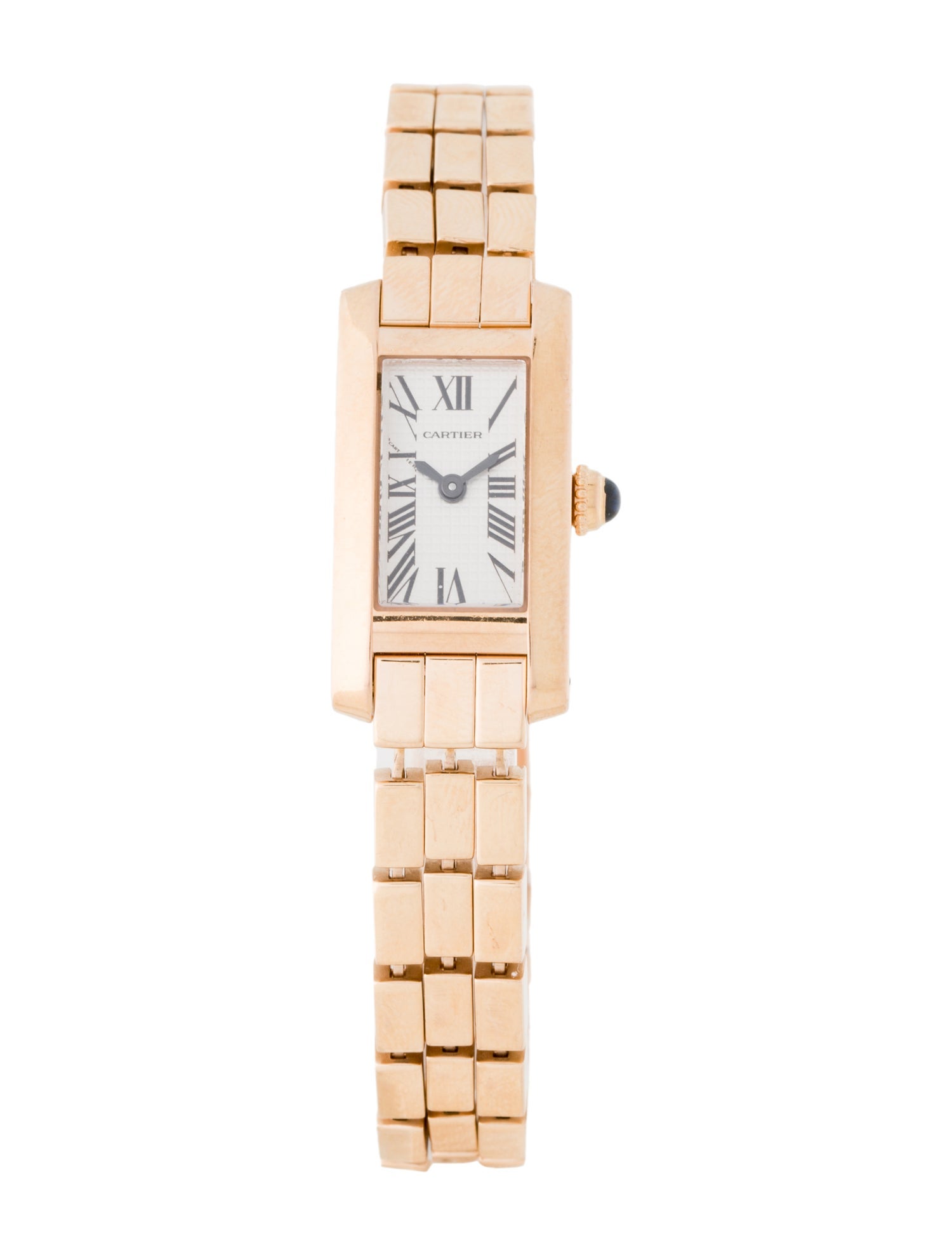 Cartier Lanieres Tank Allongee Watch - W15373X5 | The RealReal