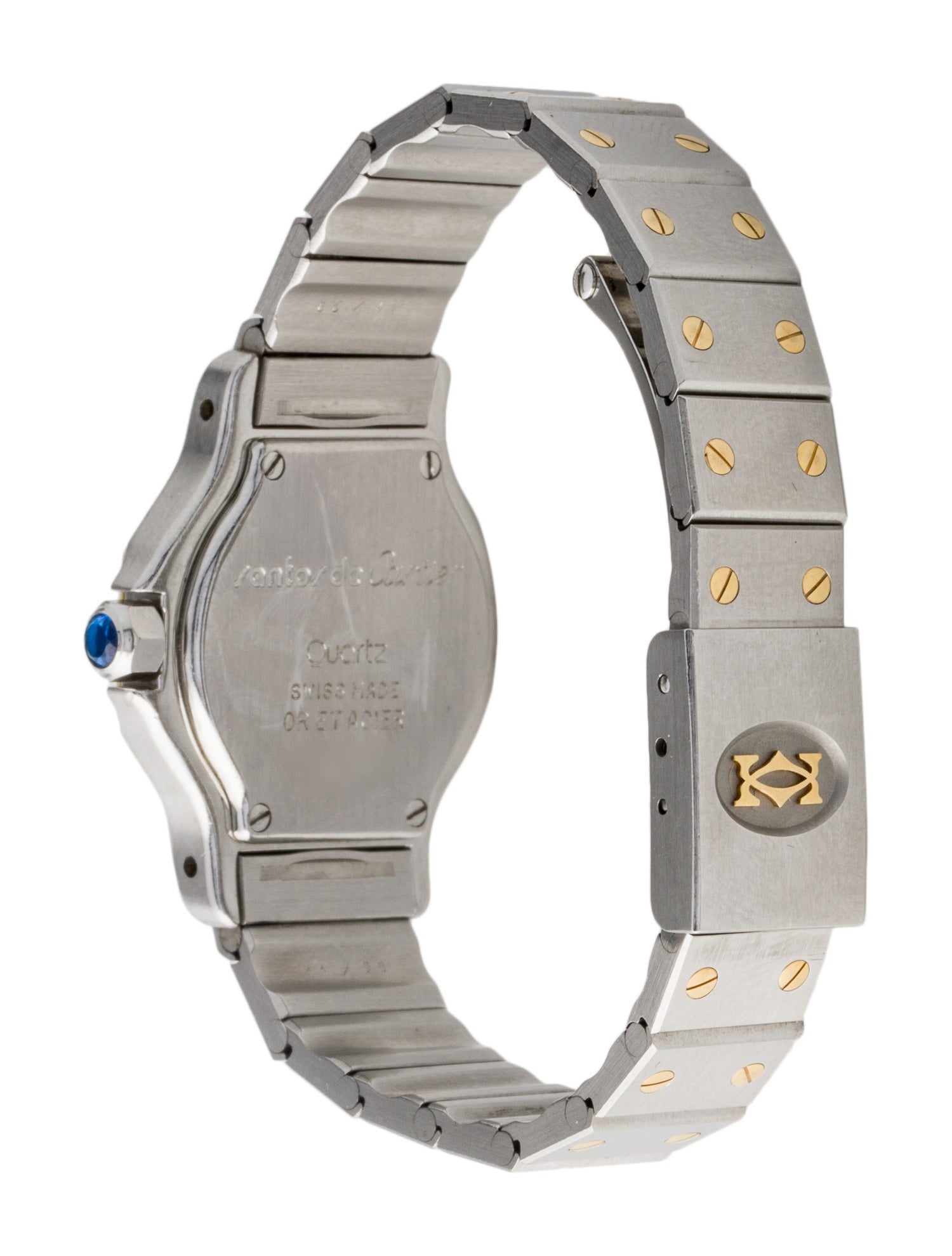 Cartier Santos Octagon Watch - 187903 | The RealReal