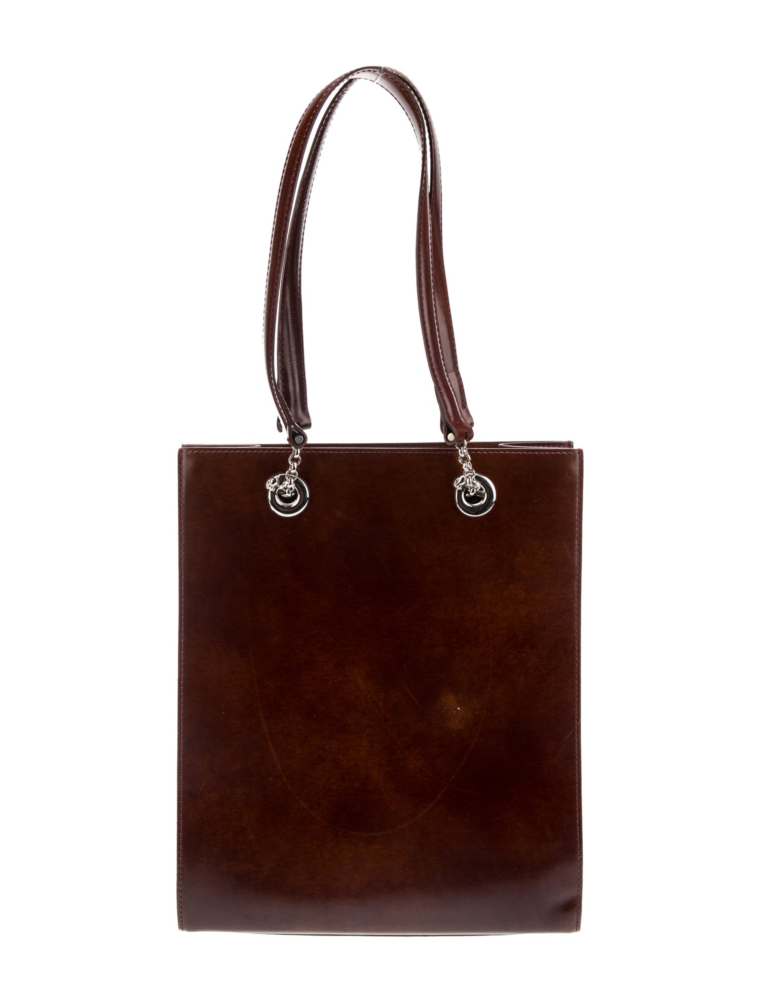 Cartier Leather Tote Bag - Brown Totes, Handbags - CRT115540 | The RealReal
