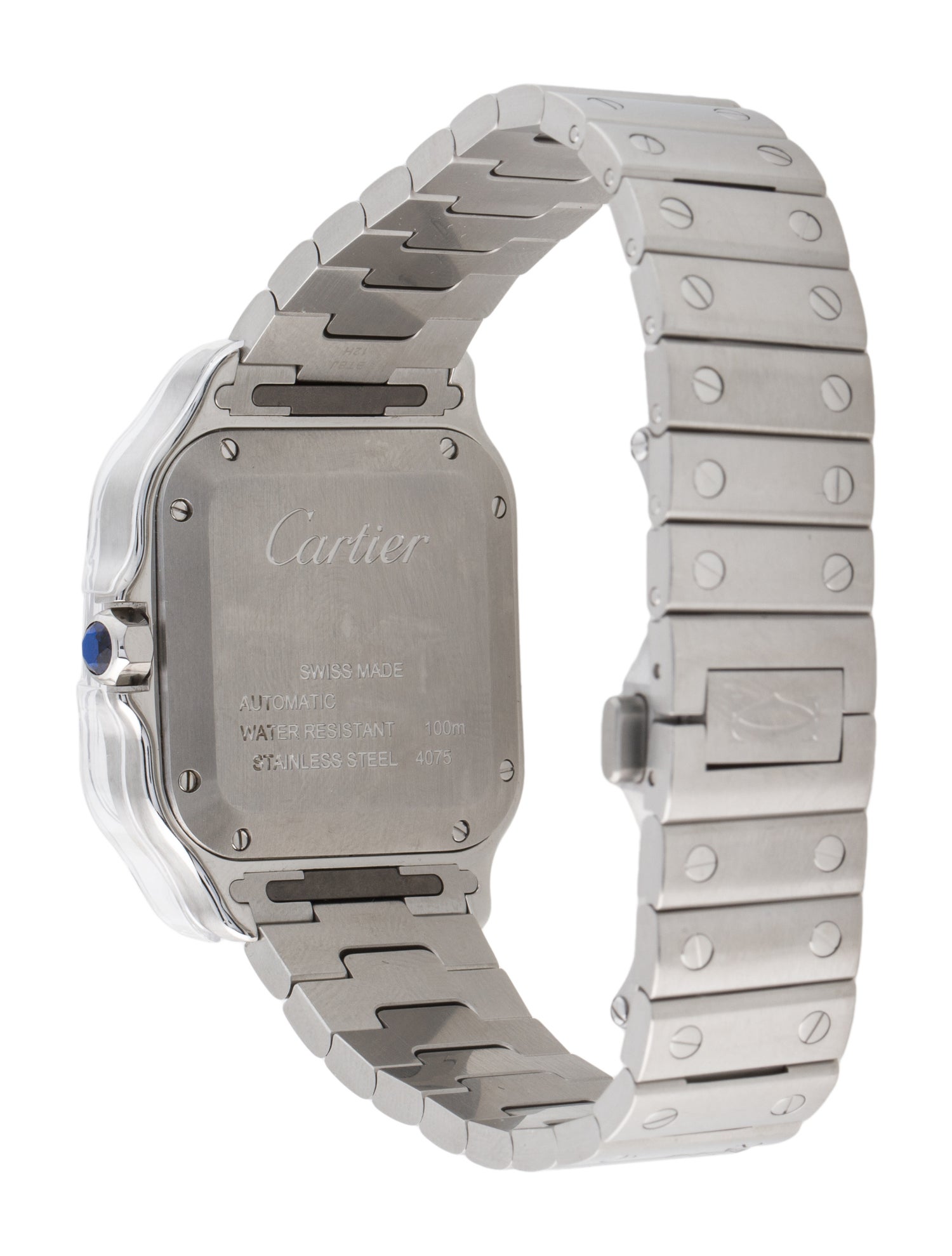 Cartier Santos de Cartier Galbée Watch - 819902 | The RealReal