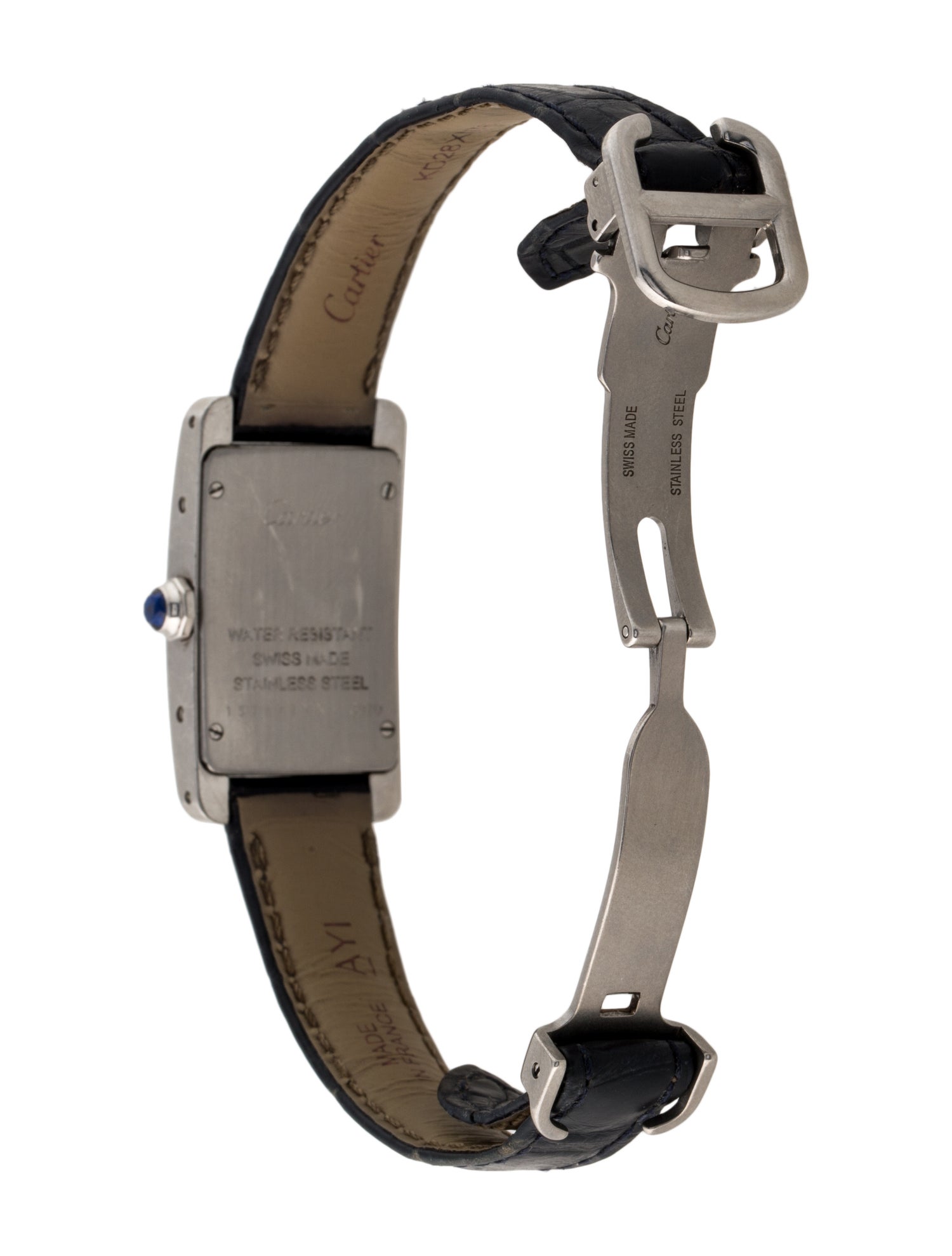 Cartier Must de Cartier Tank Watch - CRT108935 | The RealReal