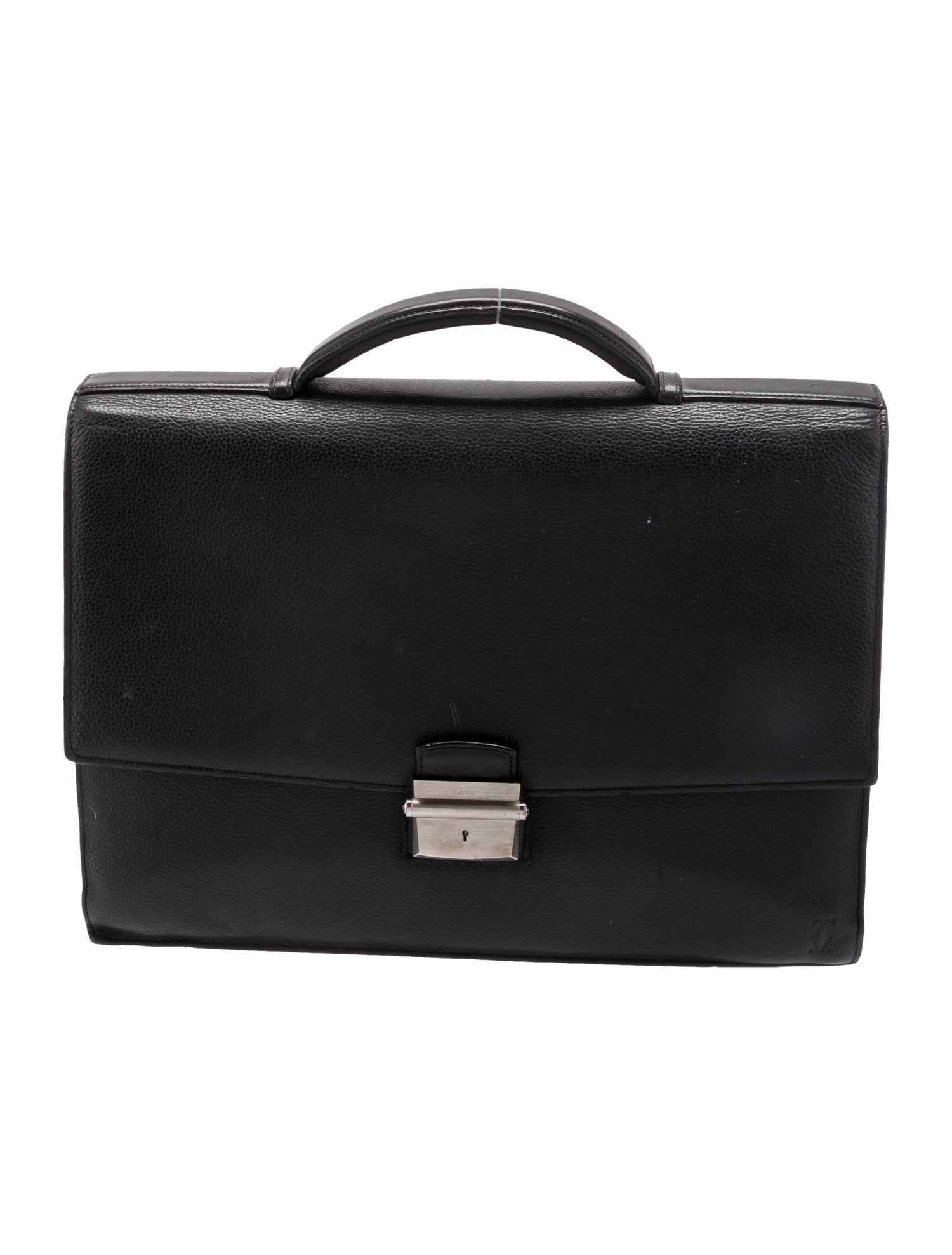 Cartier Leather Briefcase - Black Briefcases, Bags - CRT115831 | The ...