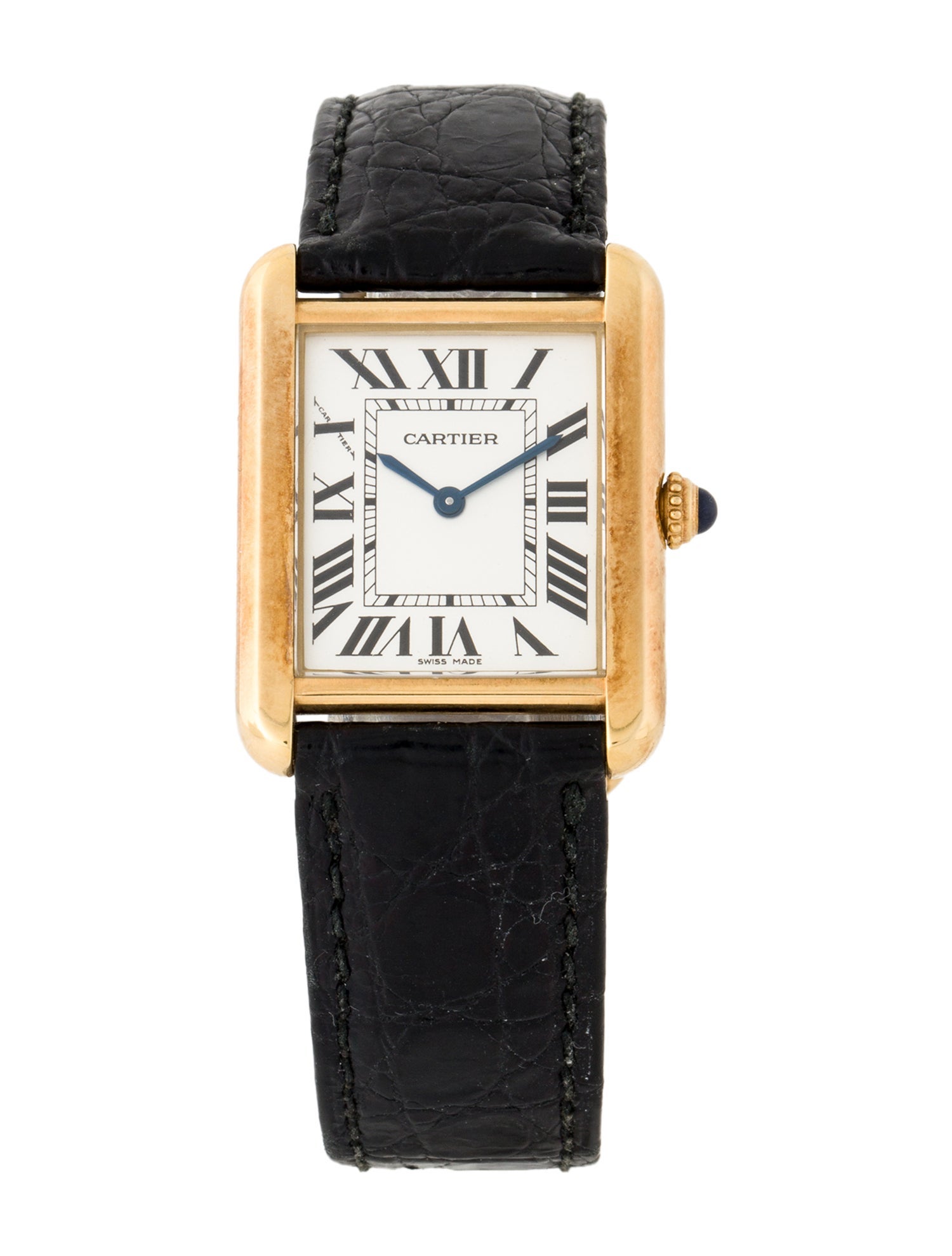 Cartier Must de Cartier Tank Watch - CRT108935 | The RealReal