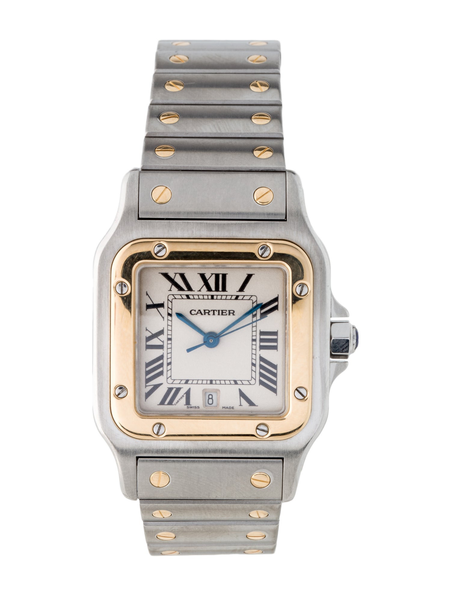 Cartier Santos Octagon Watch - 187903 | The RealReal