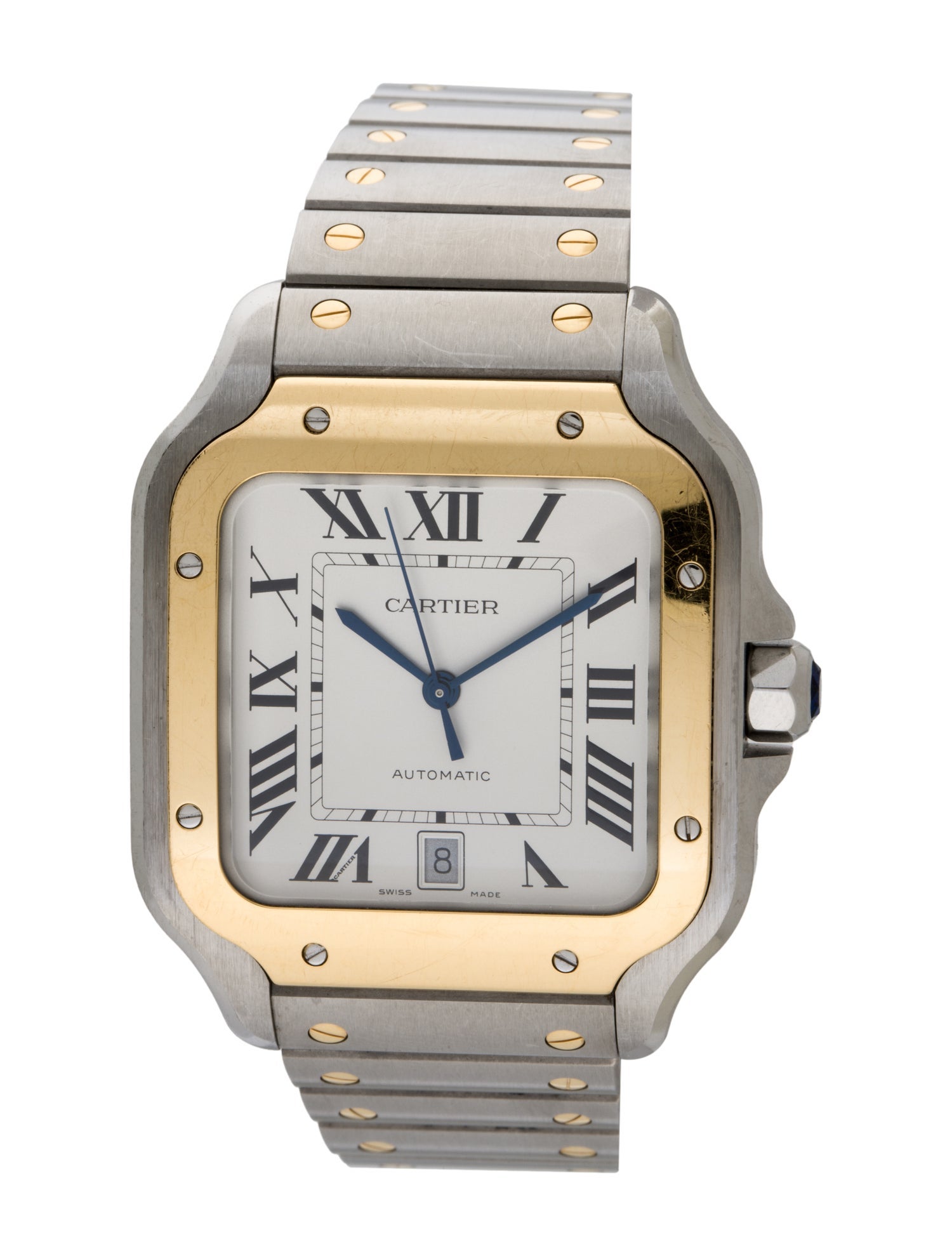 Cartier Santos de Cartier Galbée Watch - W20099C4 | The RealReal