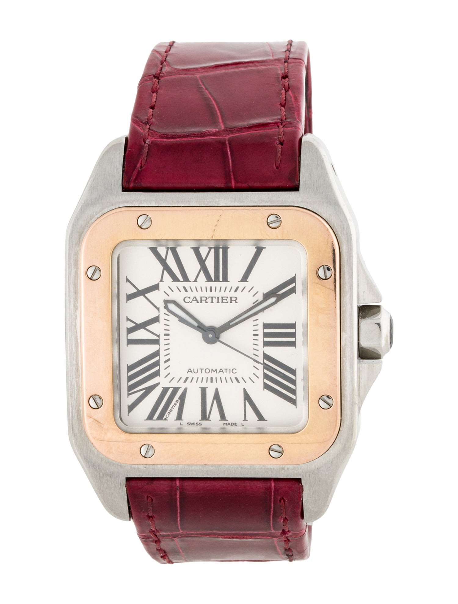 Cartier Santos 100 Watch - W20107X7 | The RealReal