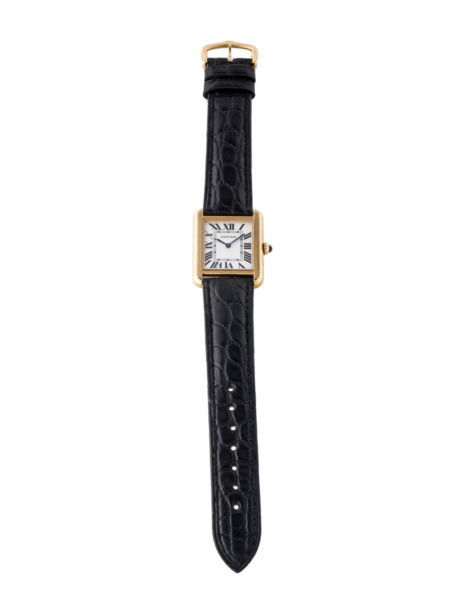 Cartier Must de Cartier Tank Watch - 2415 | The RealReal