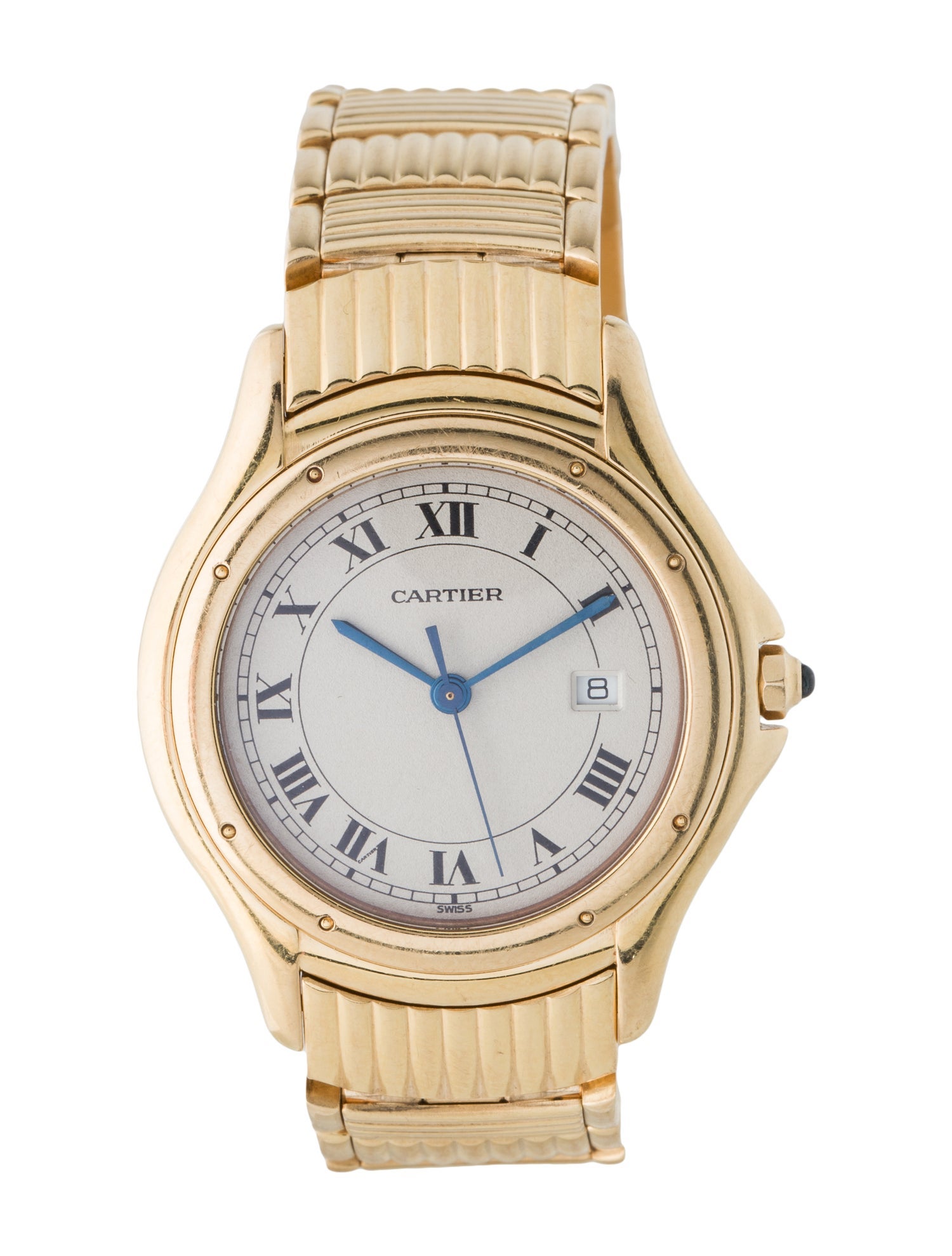 Cartier Cougar Godron Watch - W35009L3 | The RealReal
